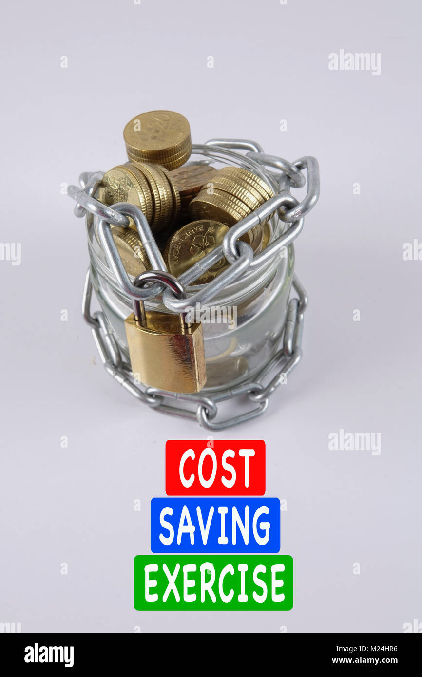 COST SAVING CONCEPT Stock Photo - Alamy