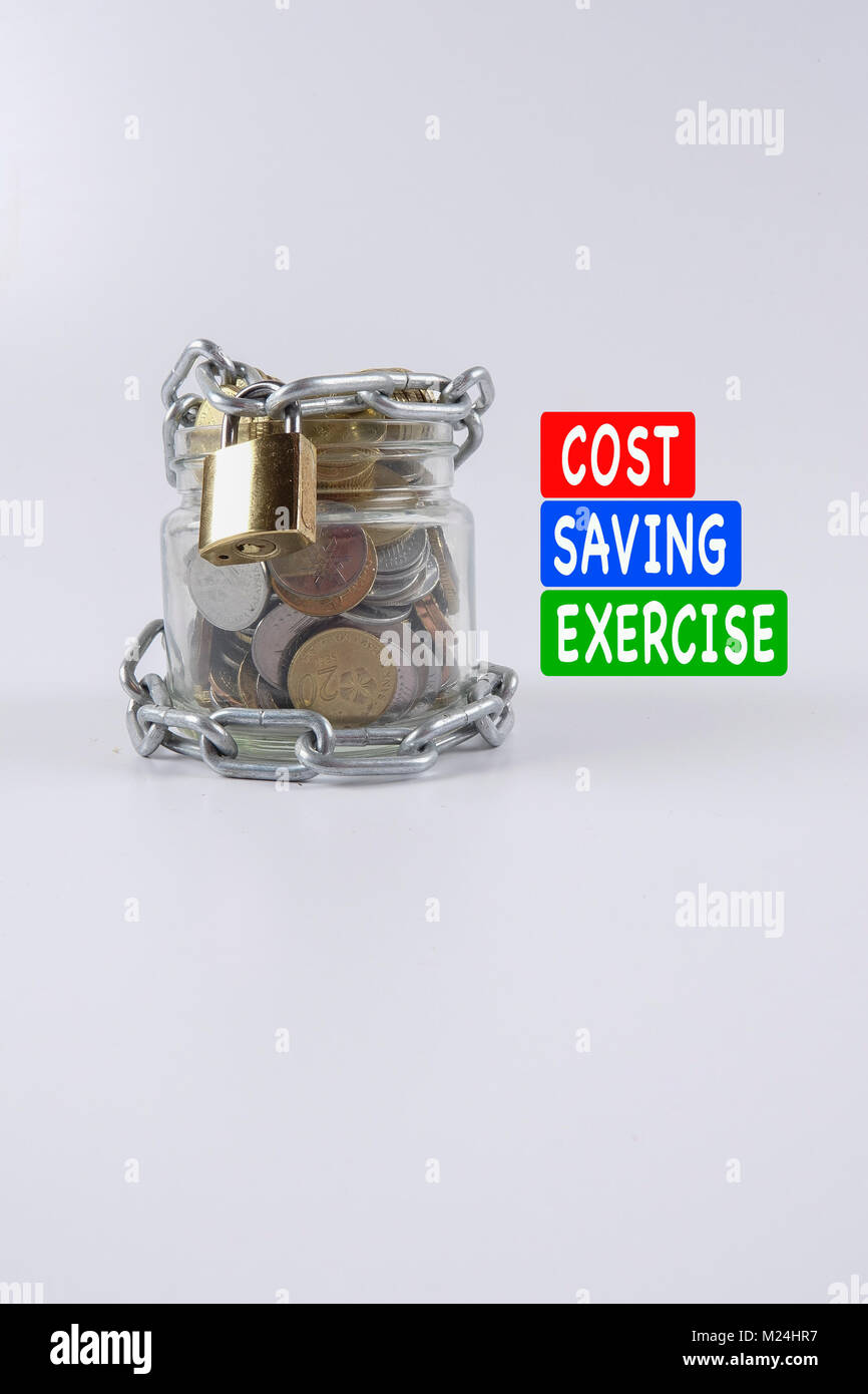 COST SAVING CONCEPT Stock Photo - Alamy