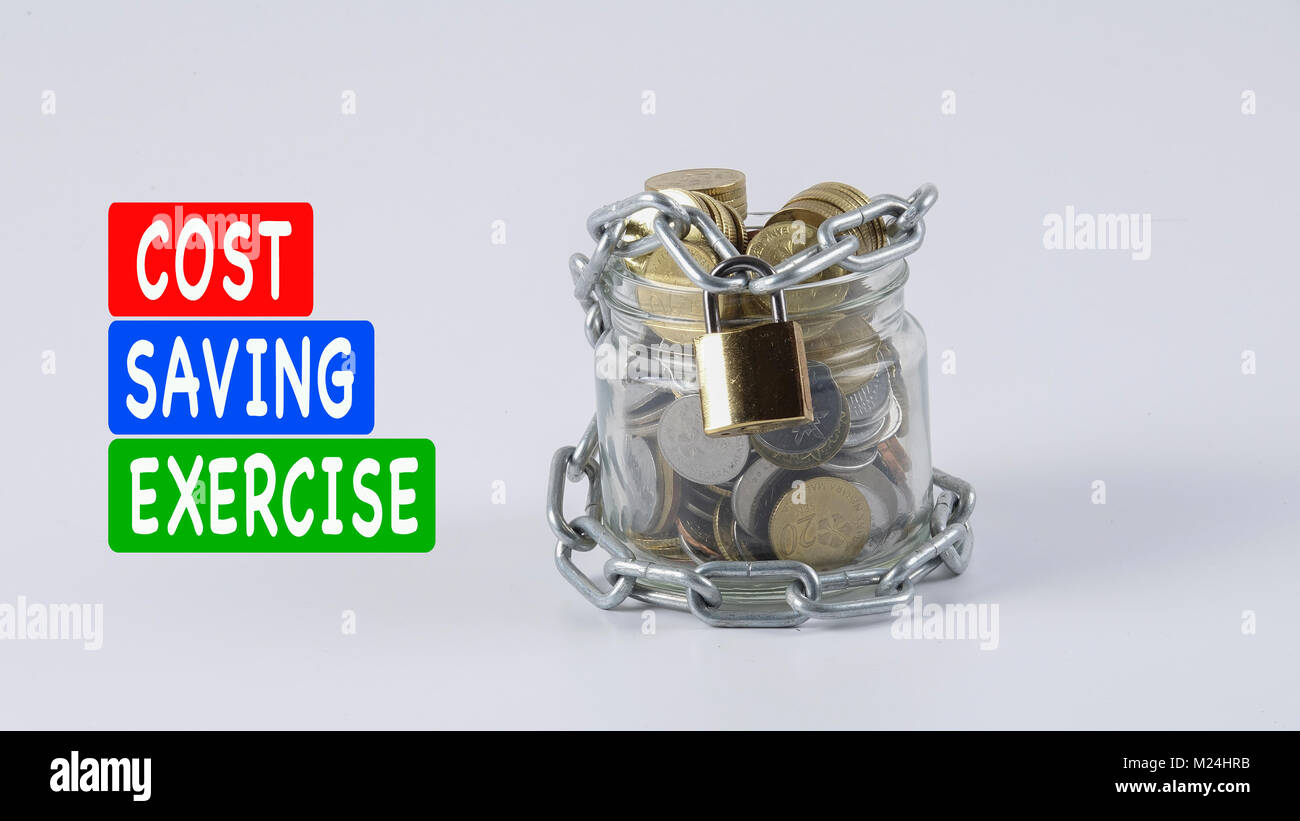 COST SAVING CONCEPT Stock Photo - Alamy