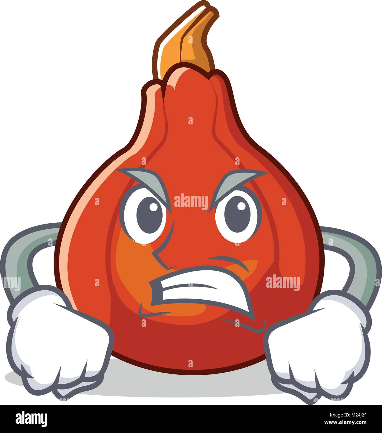 Bitter gourd or bitter squash Stock Vector Images - Alamy