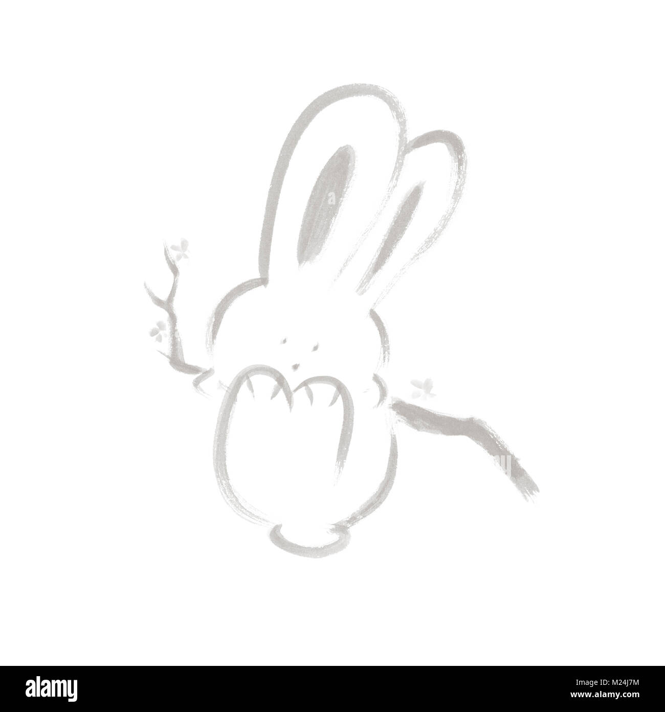 Monochromatic pet paintings hi-res stock photography and images - Alamy