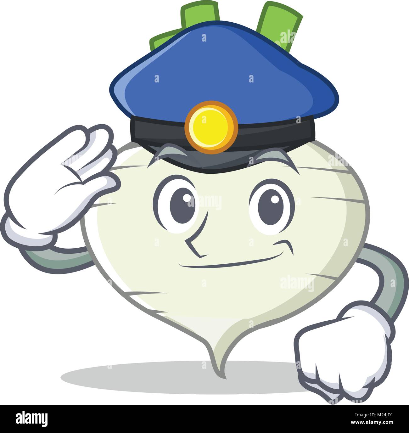 Police turnip character cartoon style Stock Vector Image & Art - Alamy