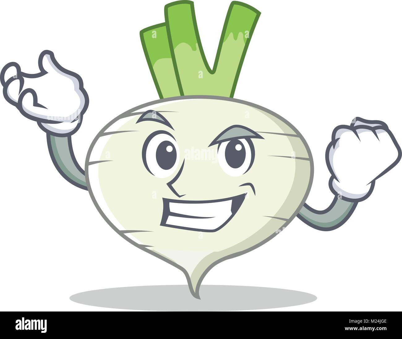 Successful turnip character cartoon style Stock Vector Image & Art - Alamy