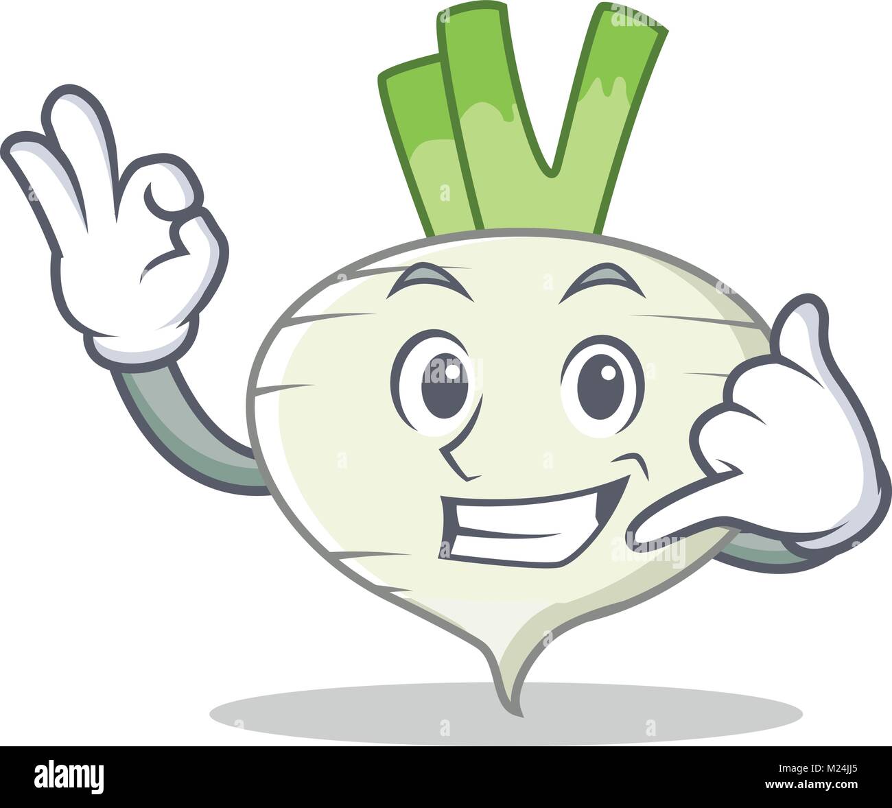 Call me turnip mascot cartoon style Stock Vector Image & Art - Alamy