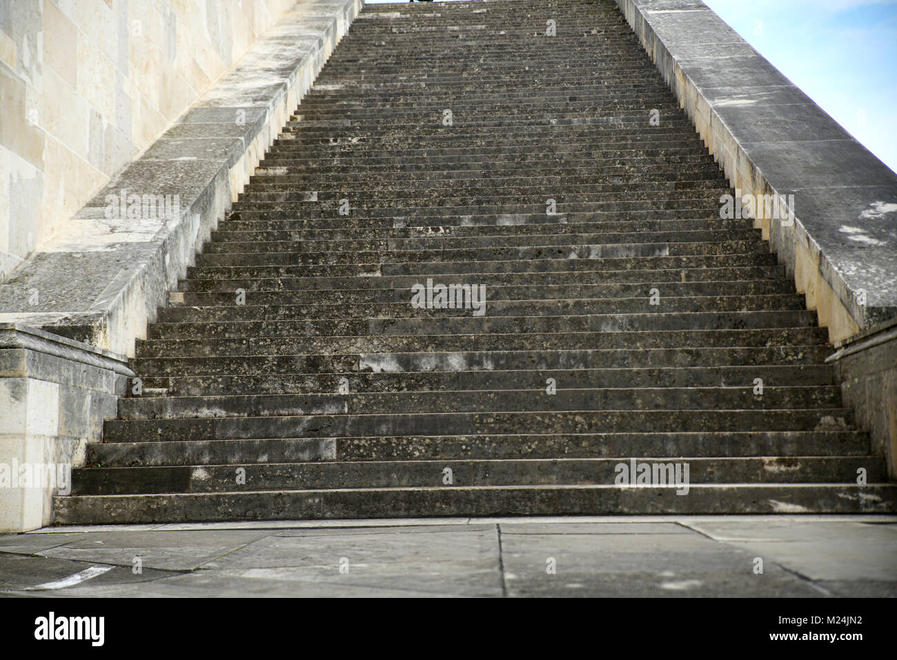Memorial Walhalla in Donaustauf in the Bavarian district of Memorial ...