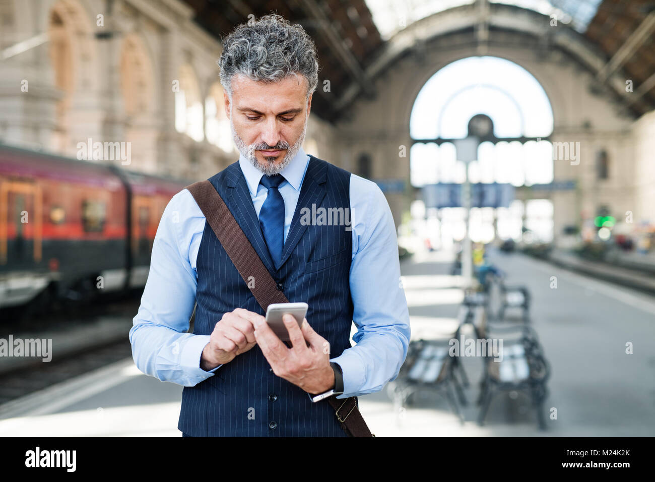 Smartphone train hi-res stock photography and images - Alamy