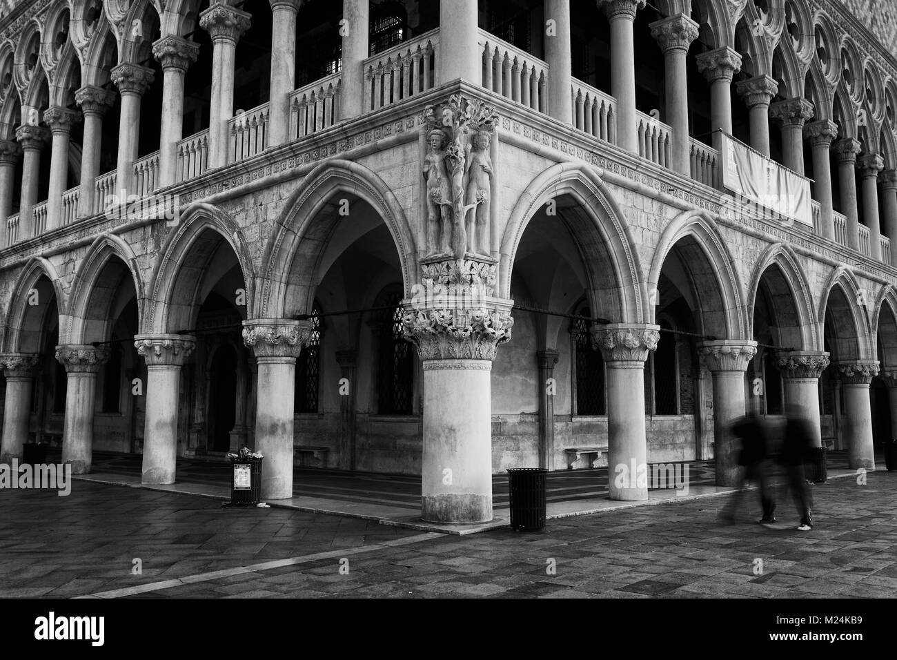 Early morning in san Black and White Stock Photos & Images - Alamy