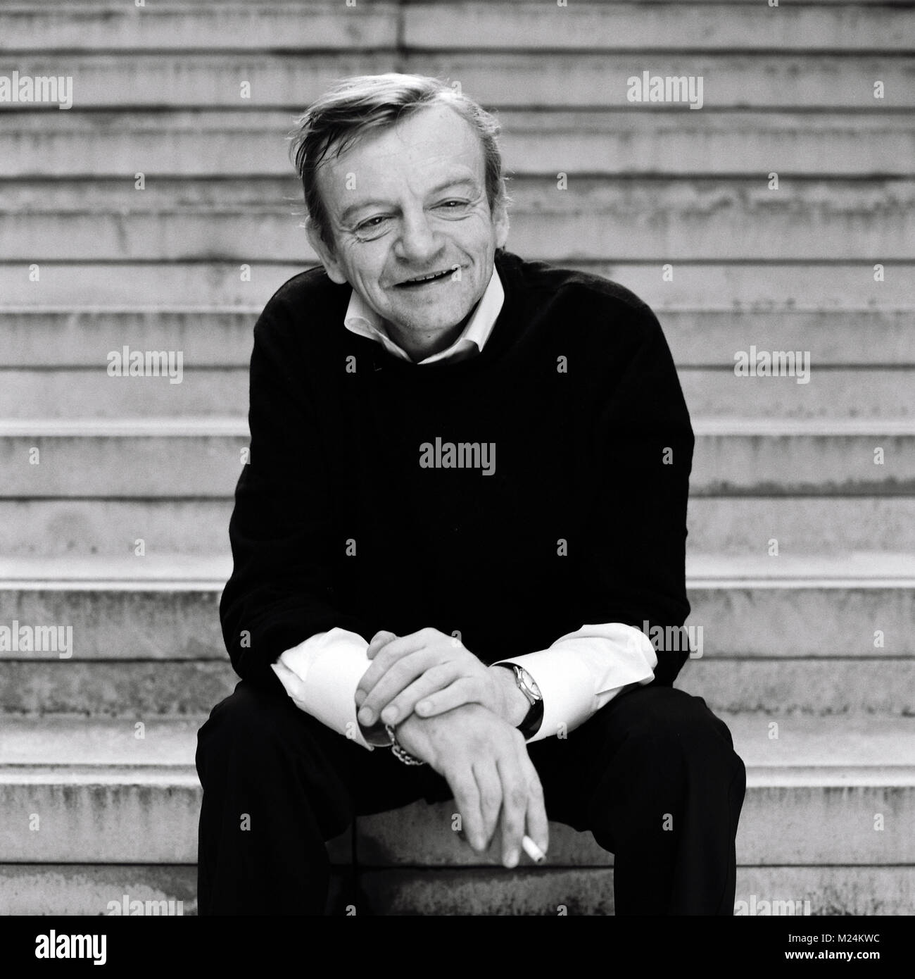 Mark E. Smith lead singer of the Fall band photographed in Islington ...