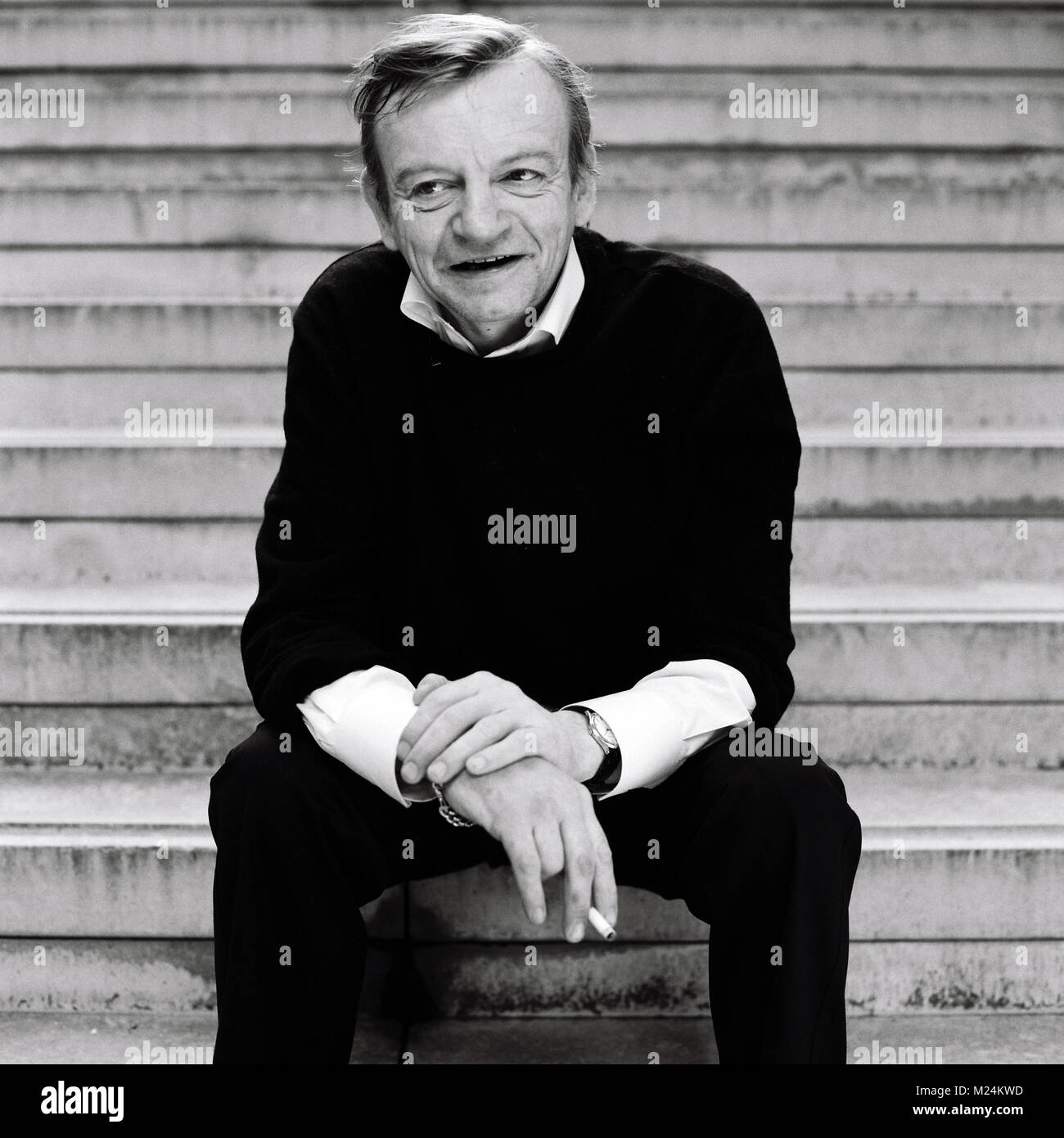 Mark E. Smith lead singer of the Fall band photographed in Islington ...