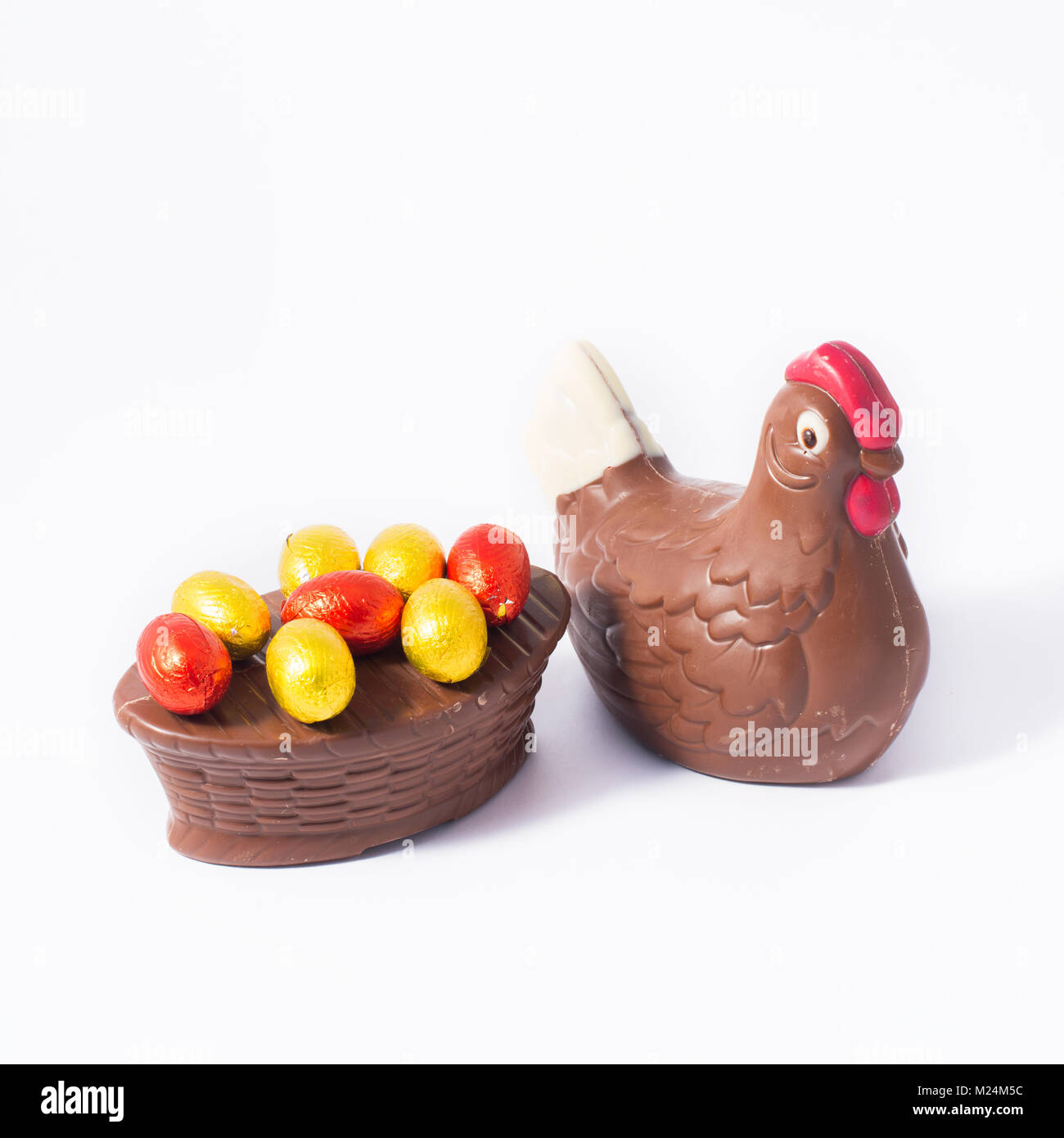 Hen sit egg Cut Out Stock Images & Pictures - Alamy