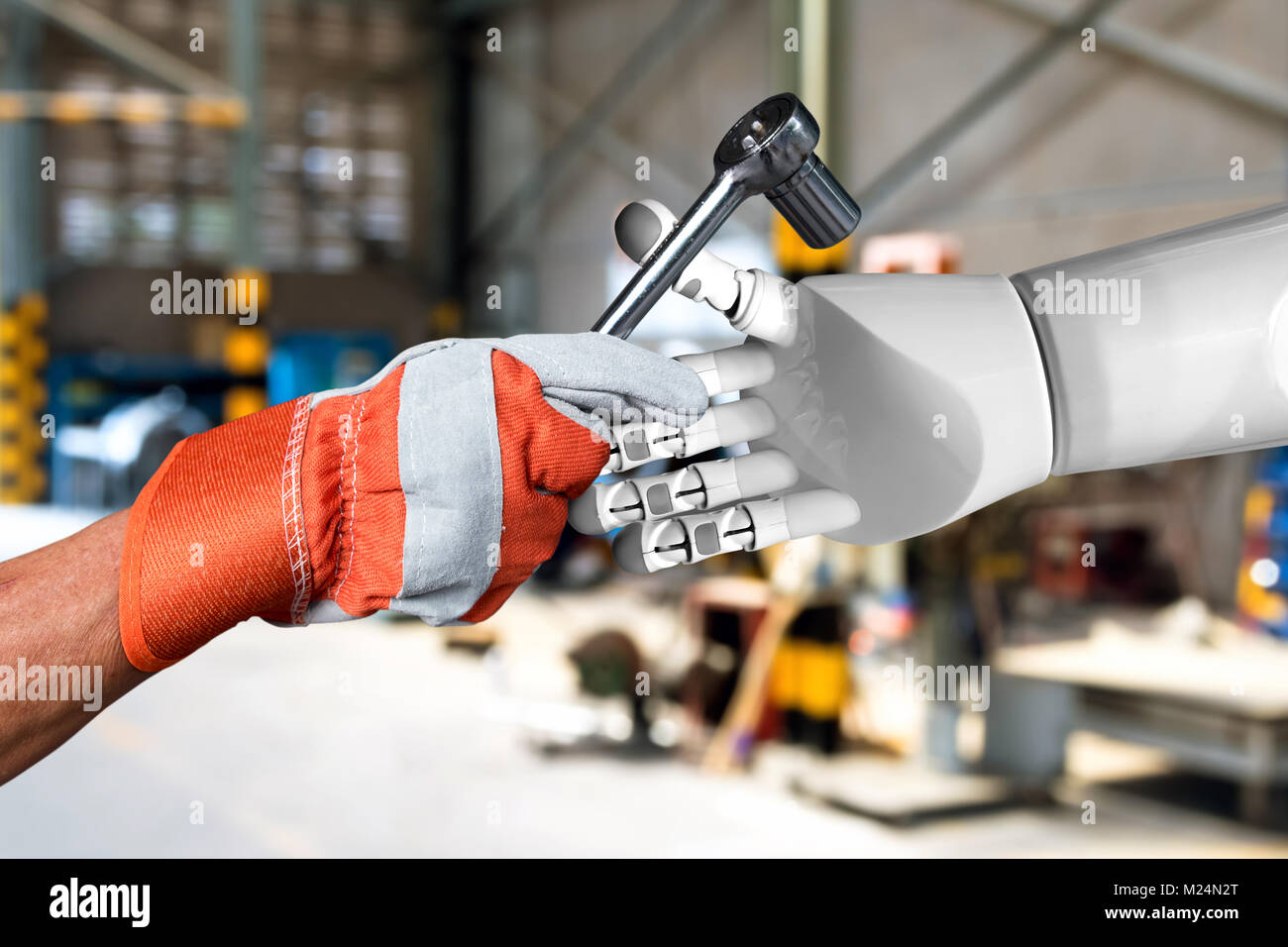 Artificial intelligence (AI) advisor or robo-adviser in smart factory ...