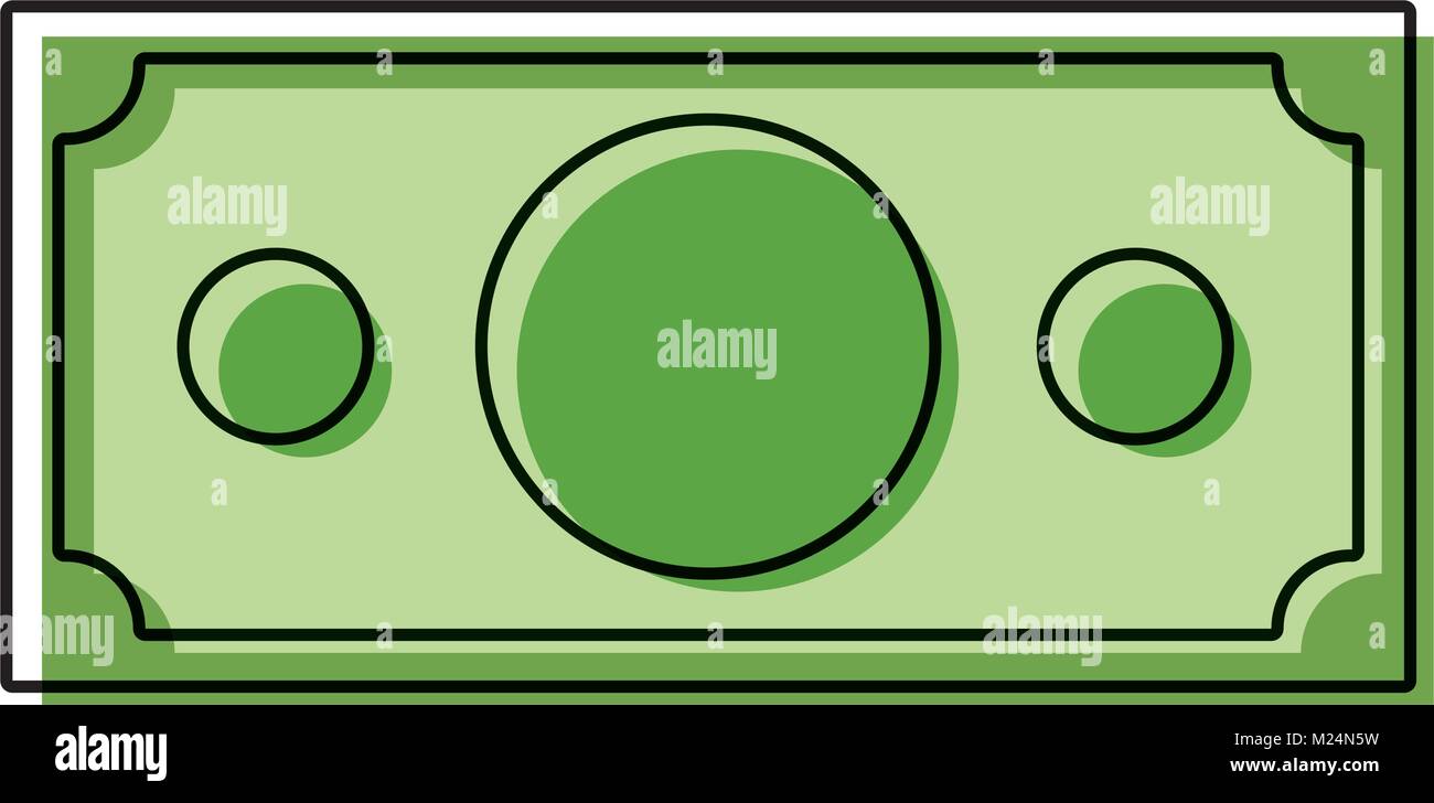 Dollar bill color Stock Vector Images - Alamy