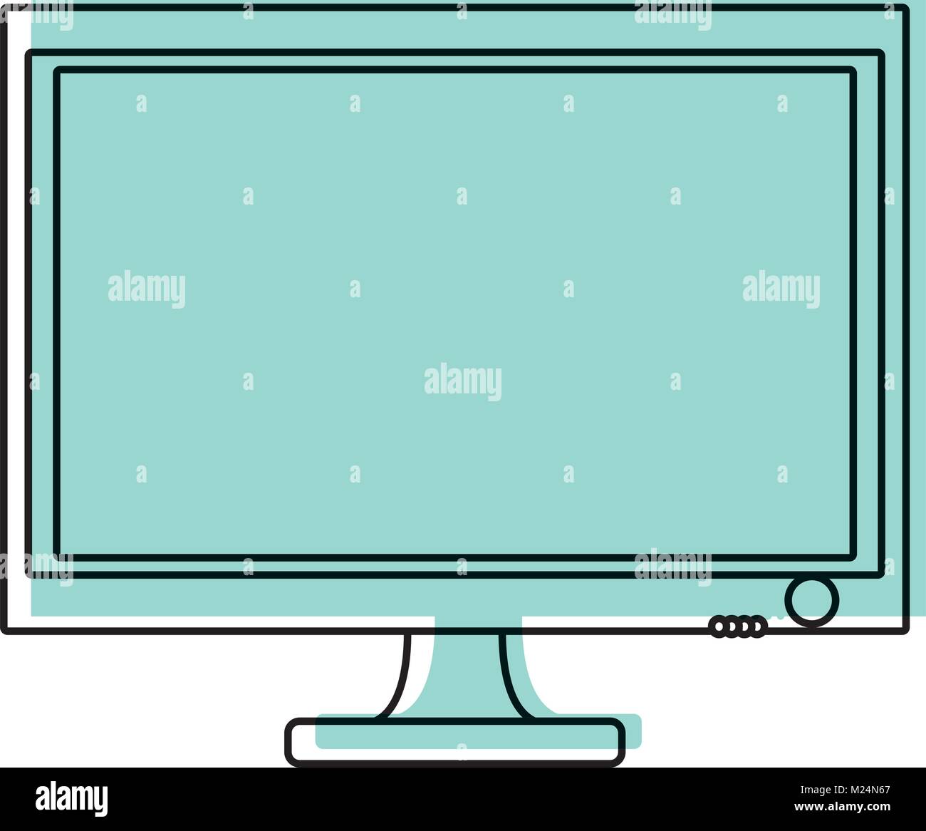 color electronic screen computer technology Stock Vector Image & Art ...