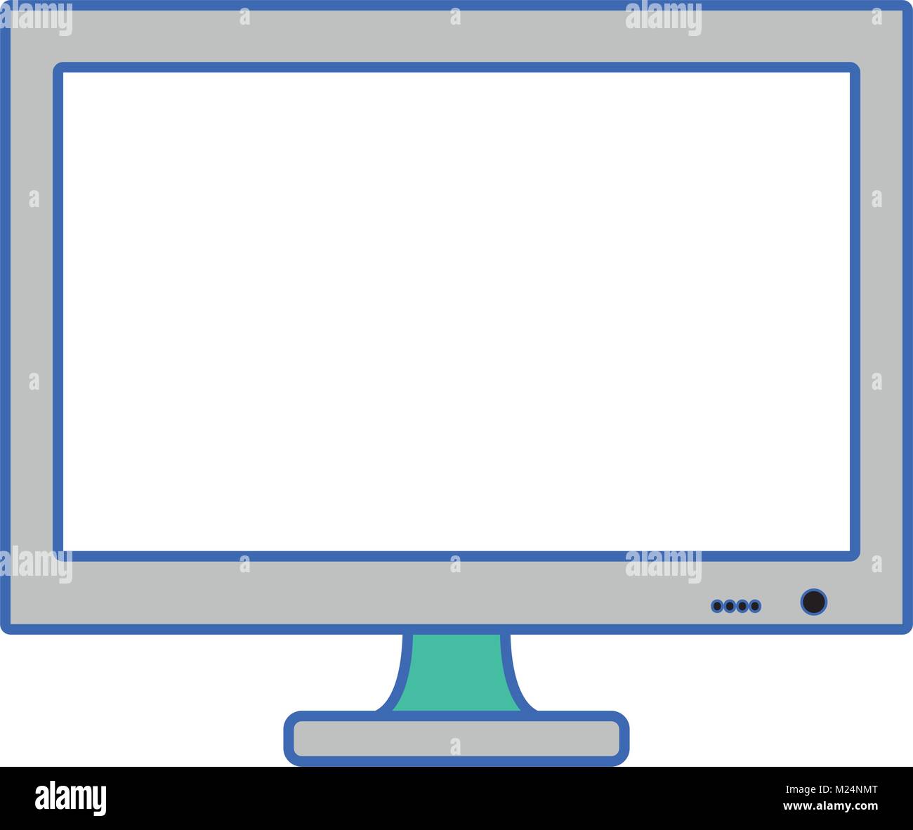 electronic screen computer technology Stock Vector Image & Art - Alamy