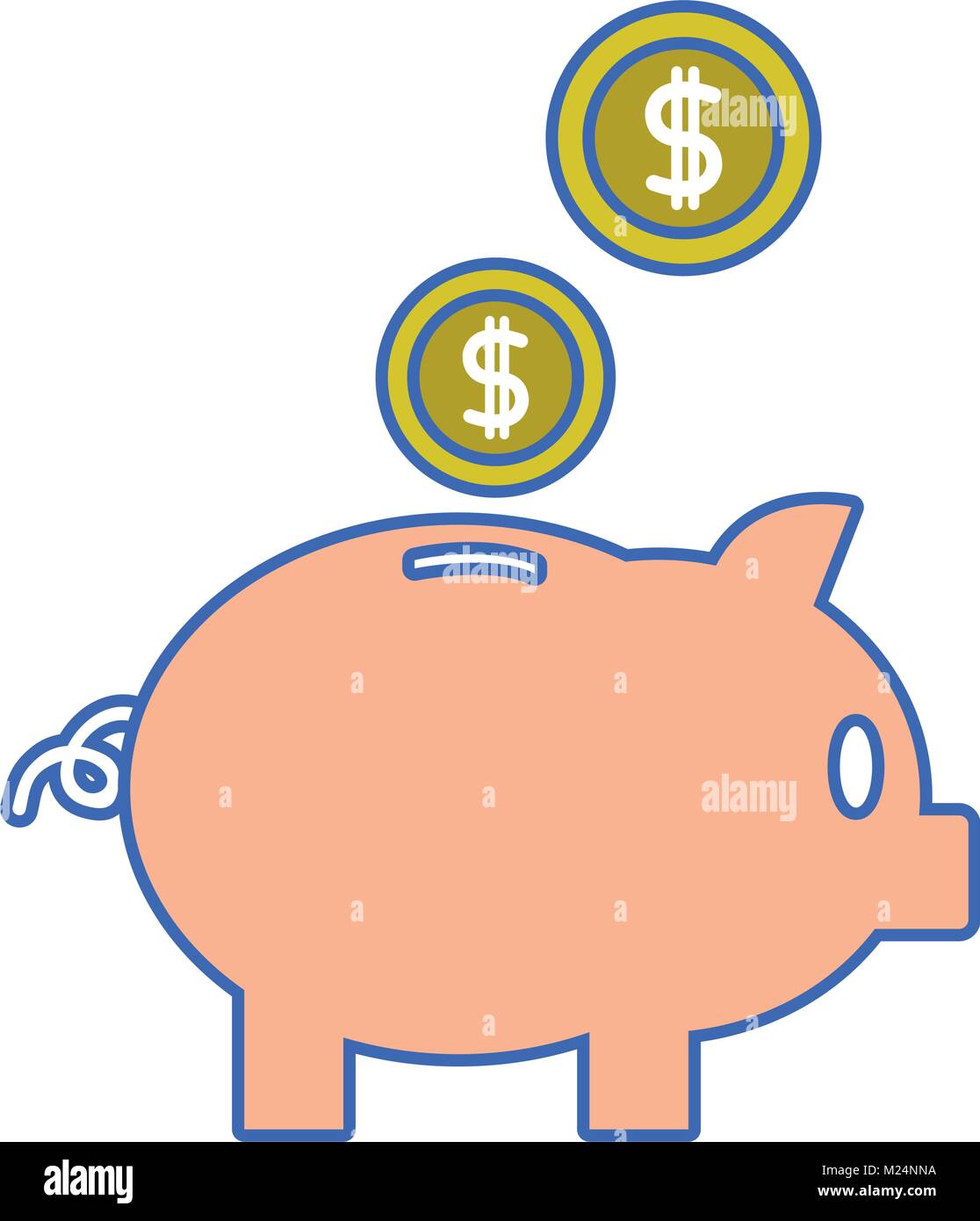 Peso coins Stock Vector Images - Alamy