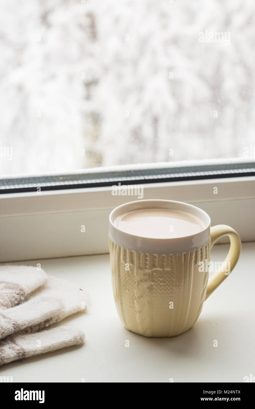 Cozy winter still life Stock Photo - Alamy