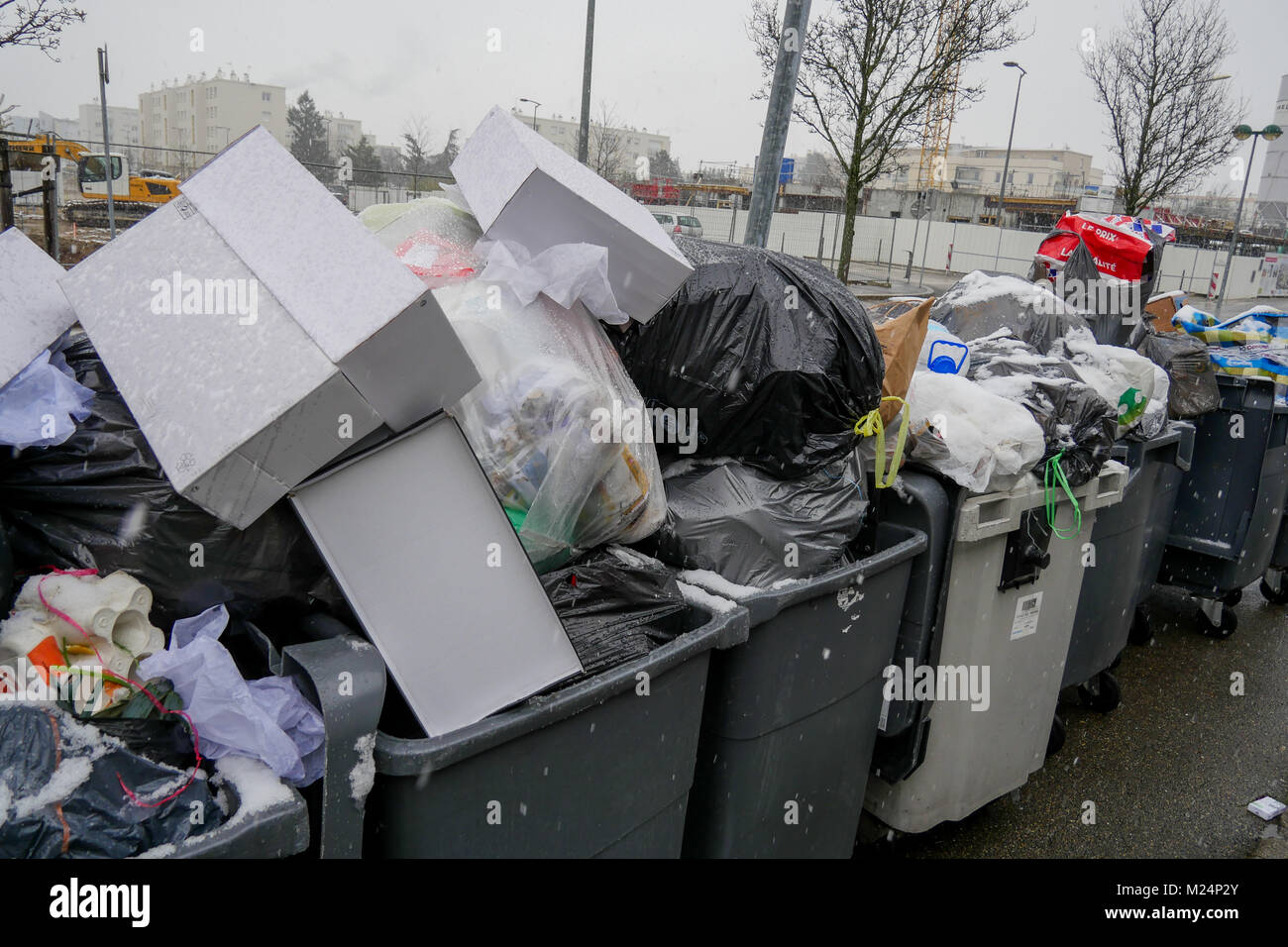Recycling Bins France High Resolution Stock Photography and Images - Alamy