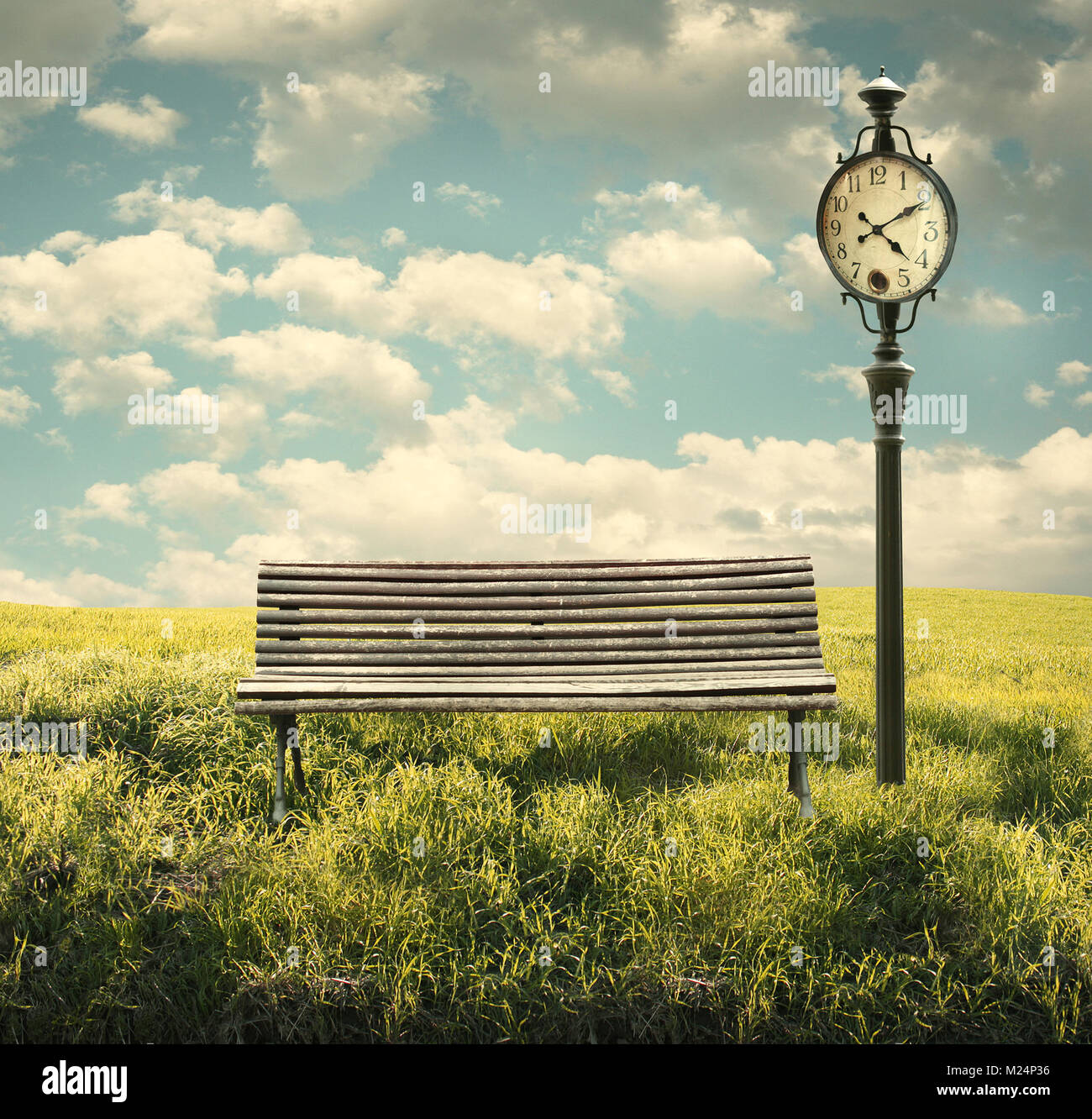 Surreal clock hi-res stock photography and images - Alamy
