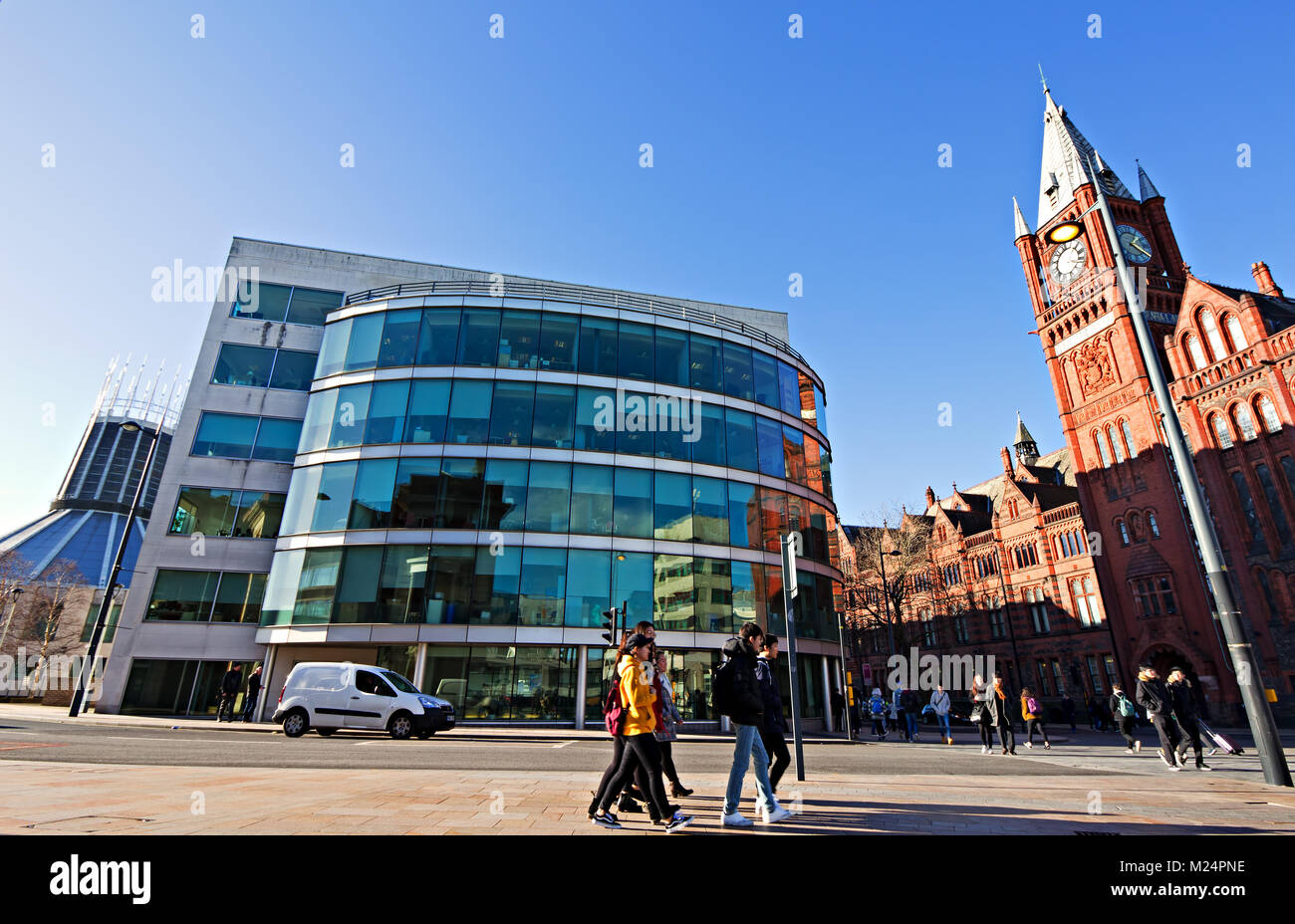 Liverpool University Victoria Building, Liverpool Merseyside UK Stock ...
