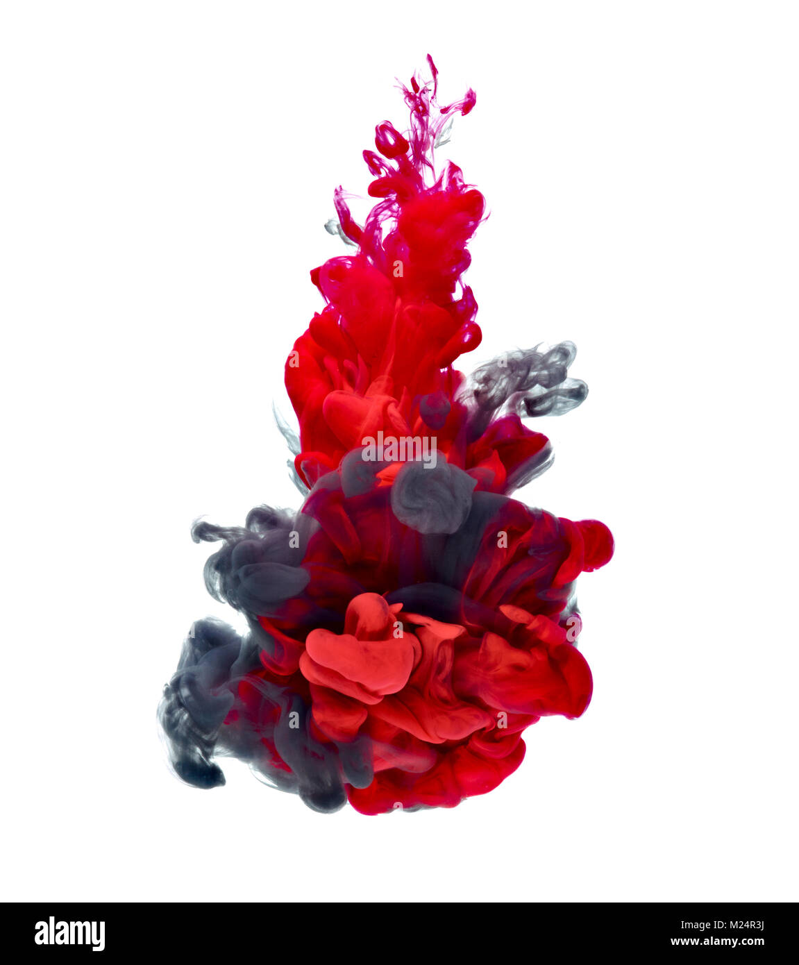 Background black acrylic paint Cut Out Stock Images & Pictures - Alamy