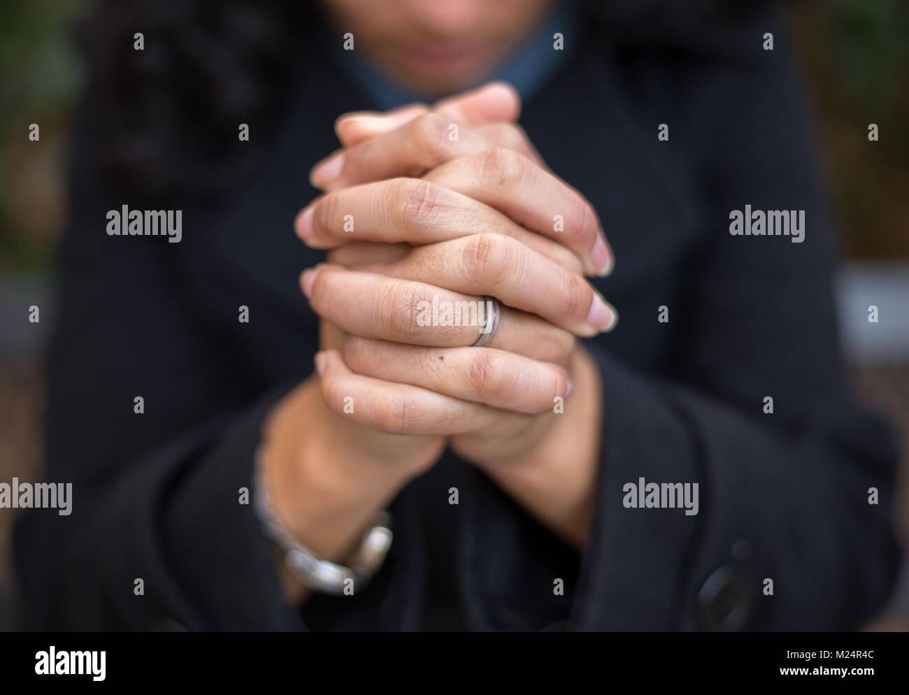 Power of Prayer Stock Photo - Alamy