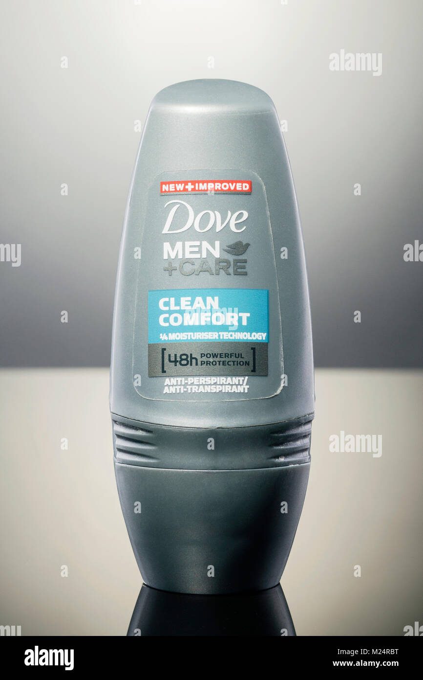 Dove deodorant isolated on gradient background Stock Photo - Alamy