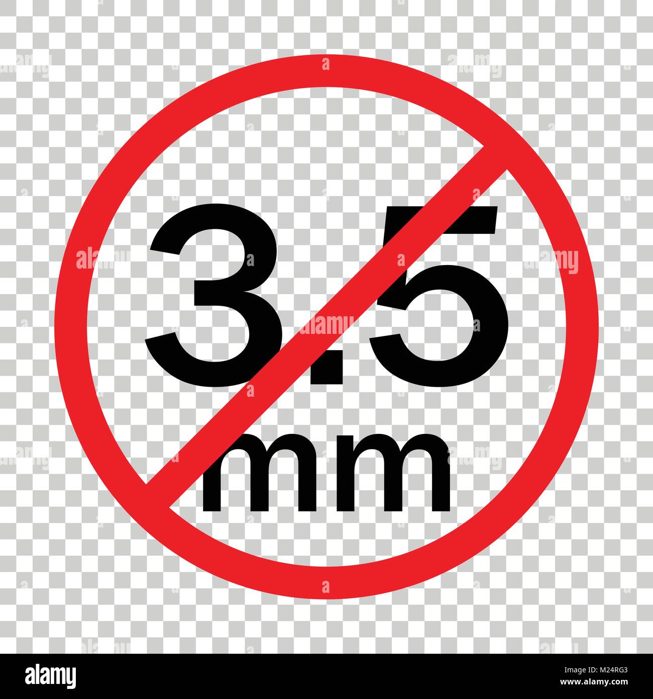 3 5 mm jack icon vector vectors hi-res stock photography and images - Alamy