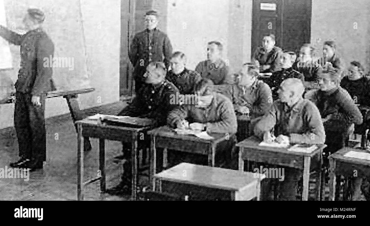 English school room Black and White Stock Photos & Images - Alamy