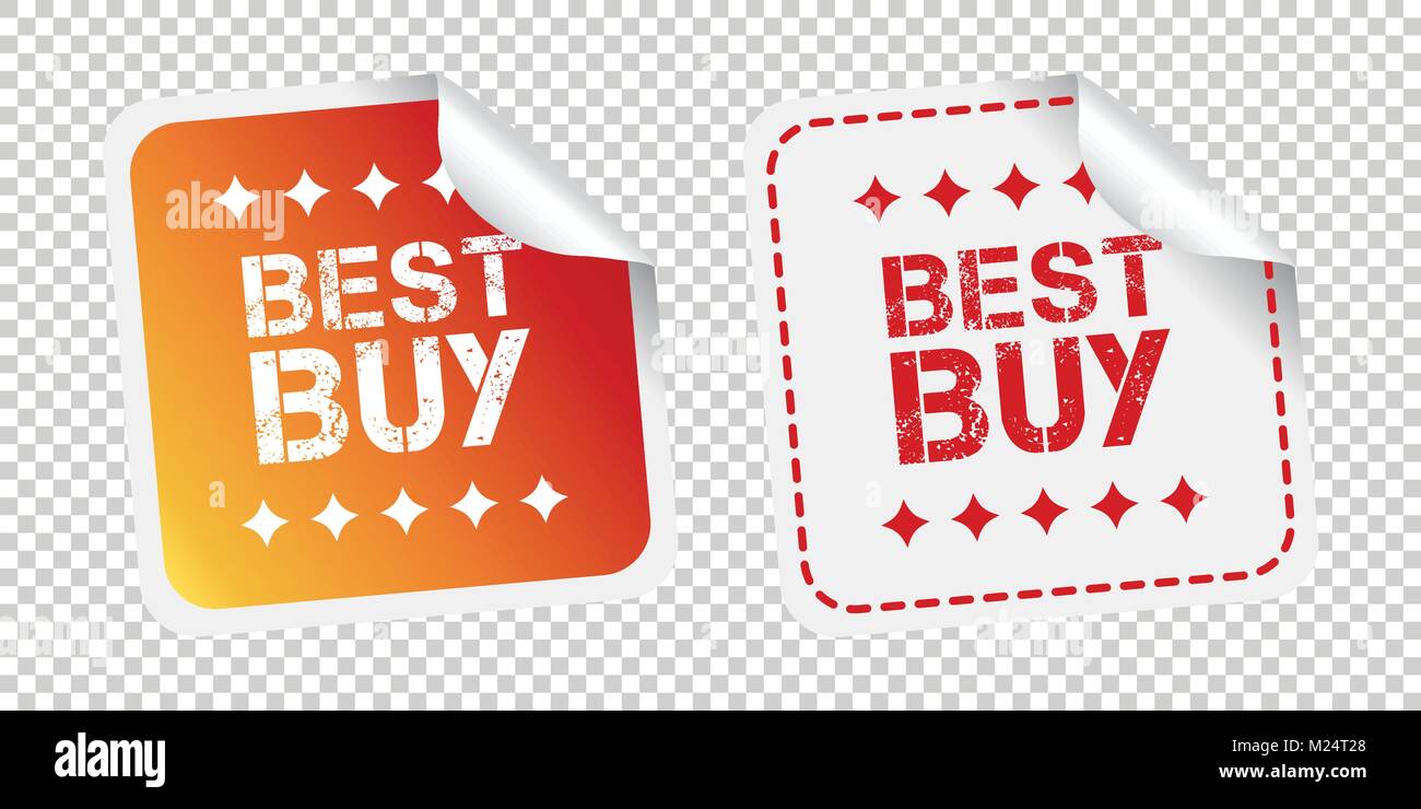 Best buy stickers. Vector illustration on isolated background Stock ...