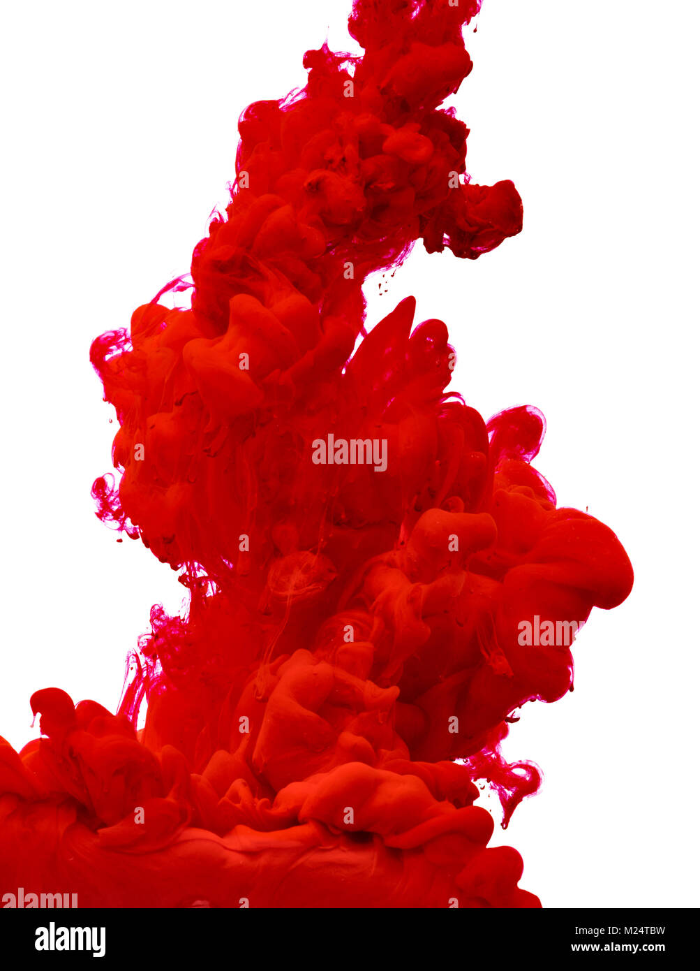 paint in water Stock Photo - Alamy
