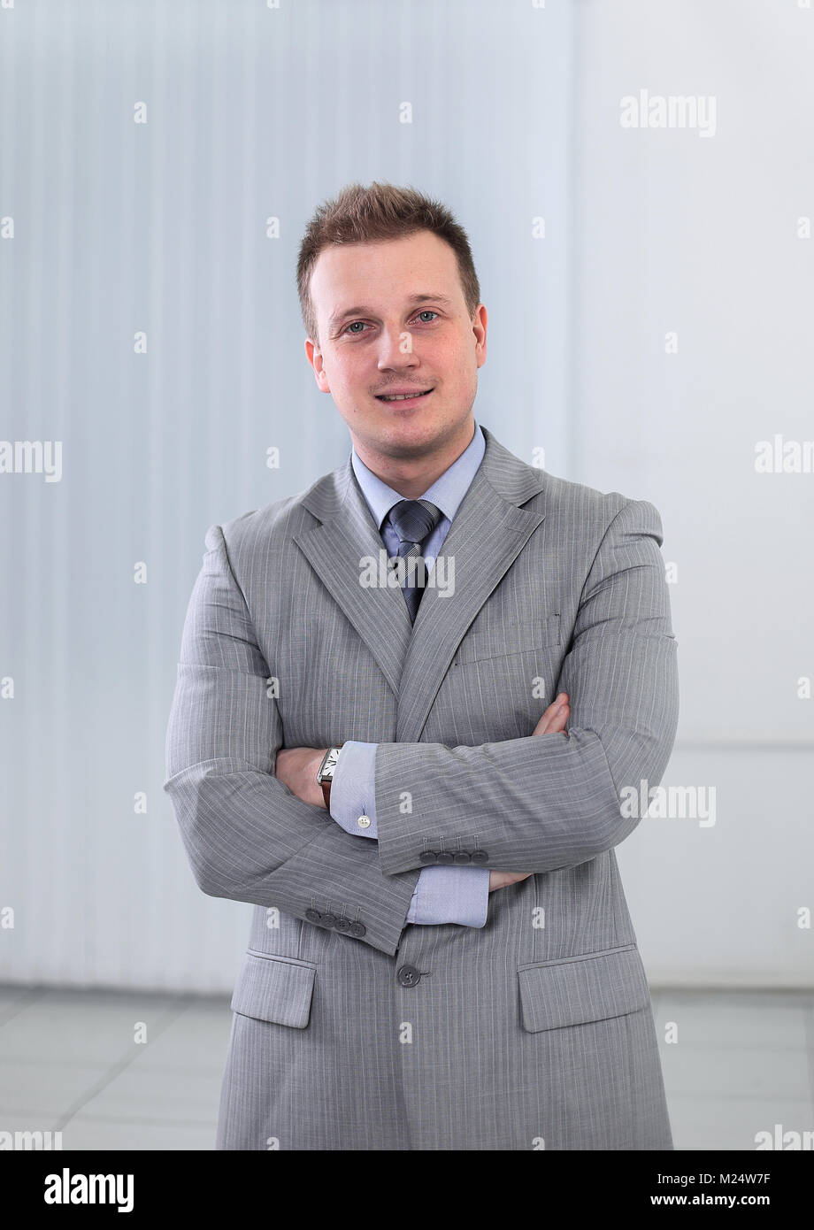 portrait of a successful businessman Stock Photo - Alamy
