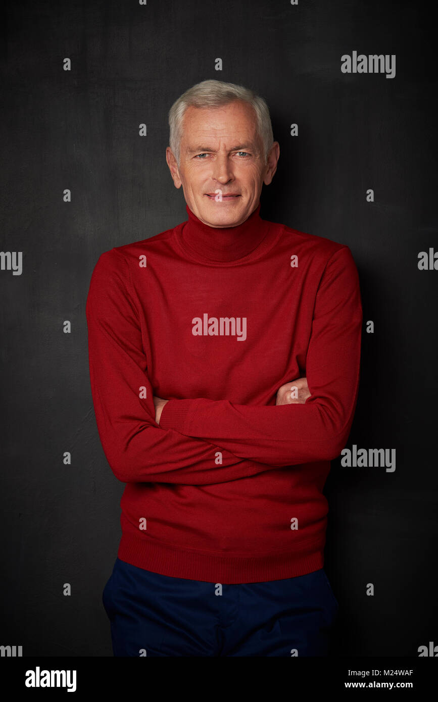 White turtle neck sweater hi-res stock photography and images - Alamy