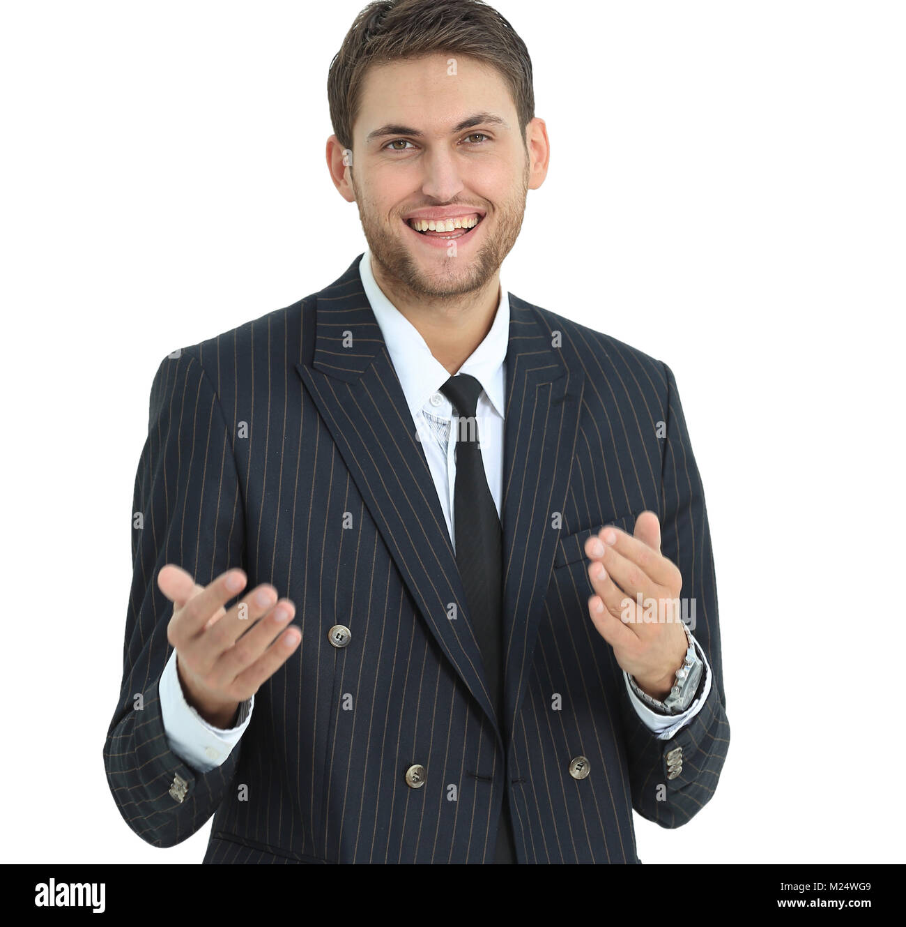portrait of a successful young businessman Stock Photo - Alamy