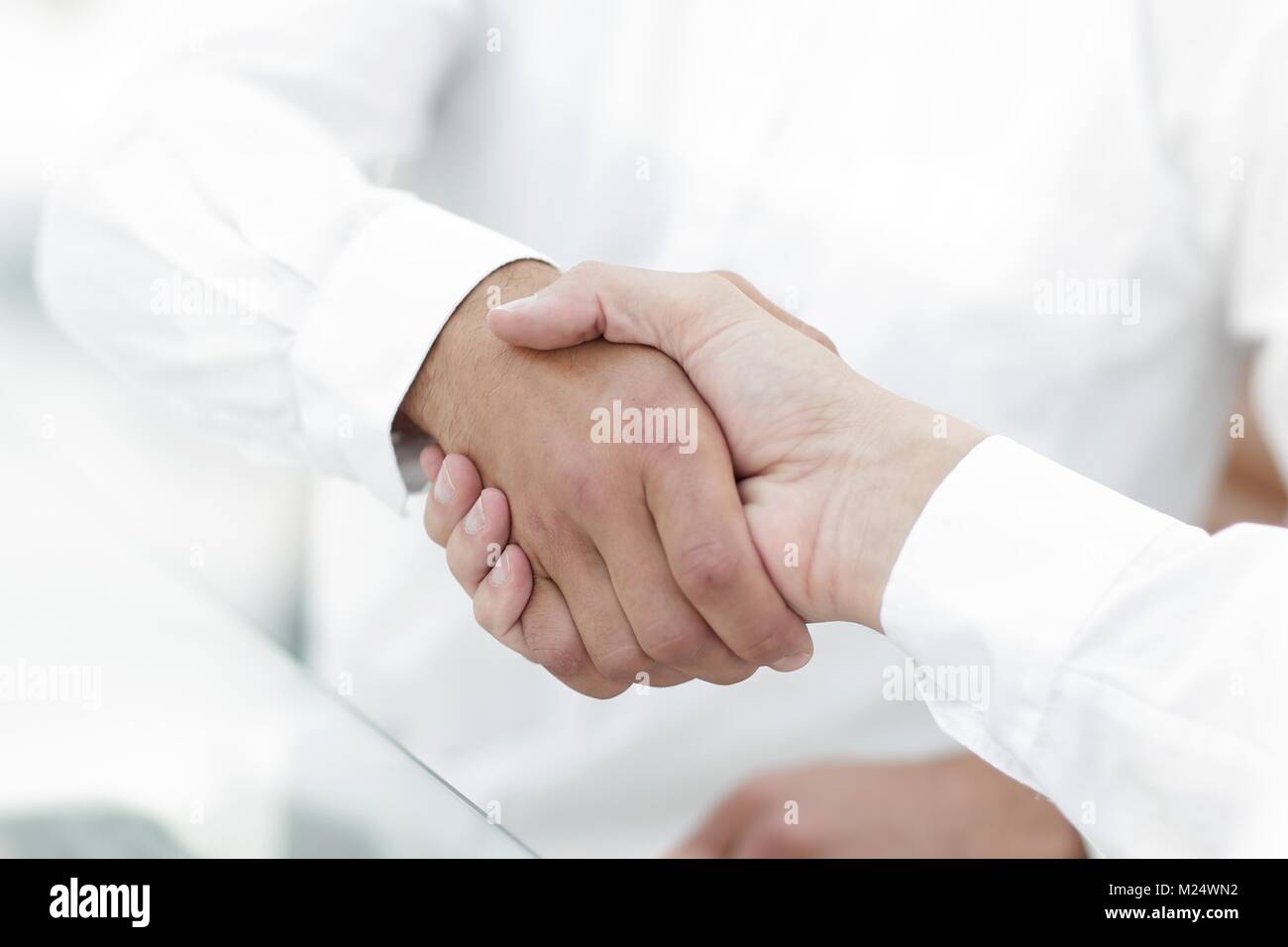 close-up of business handshake Stock Photo - Alamy
