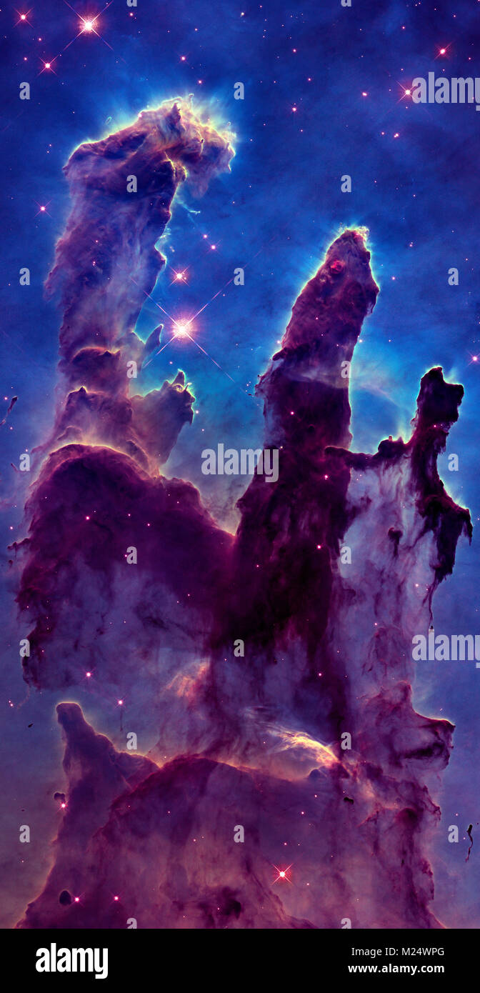 Colorfull stars nebula in outer space Stock Photo - Alamy