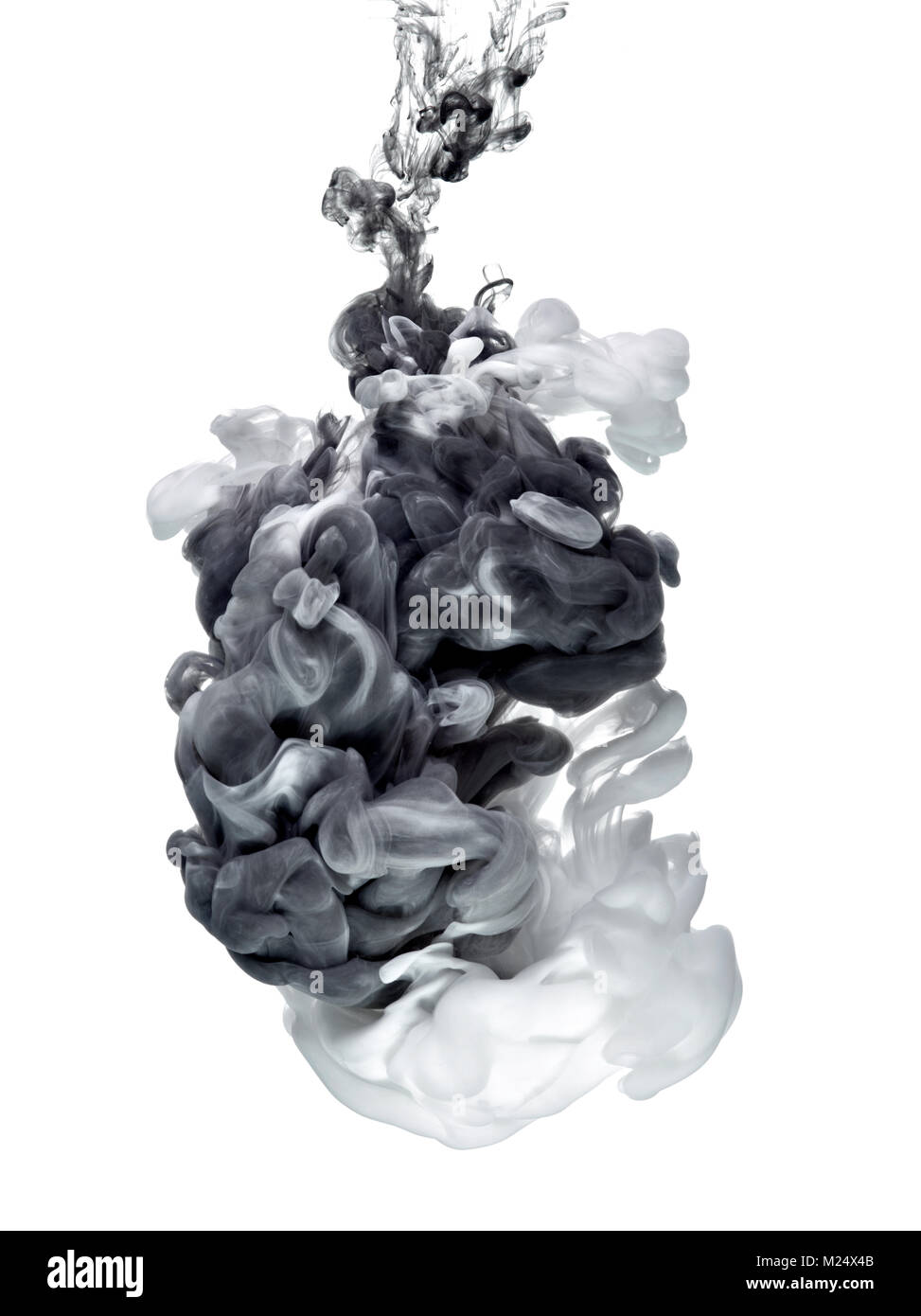 Background black acrylic paint Cut Out Stock Images & Pictures - Alamy