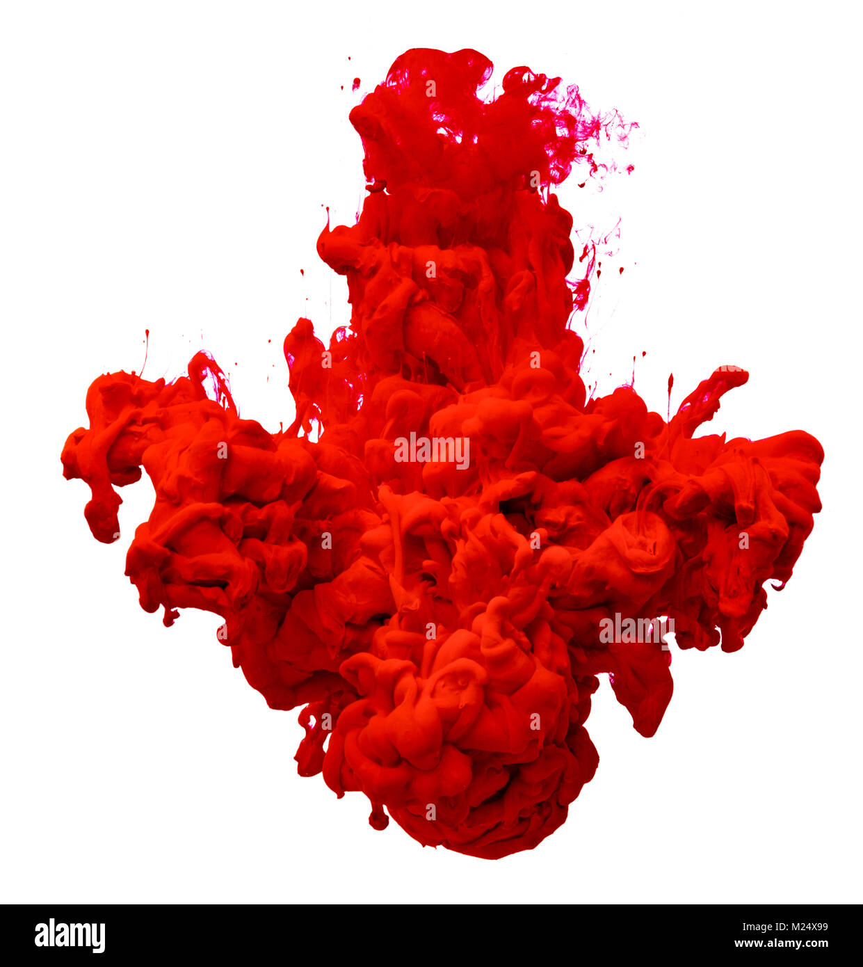paint in water Stock Photo - Alamy