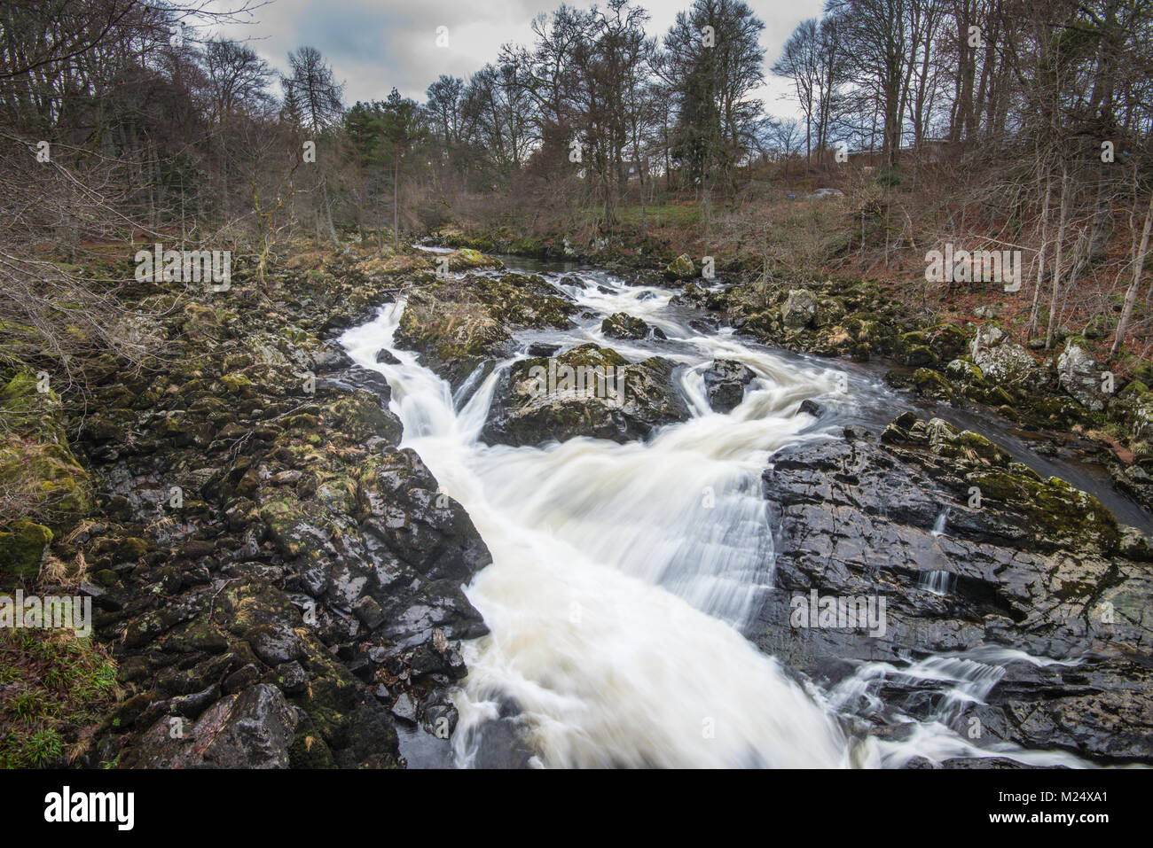 Falls of Feugh, near Banchory, Aberdeenshire Stock Photo - Alamy
