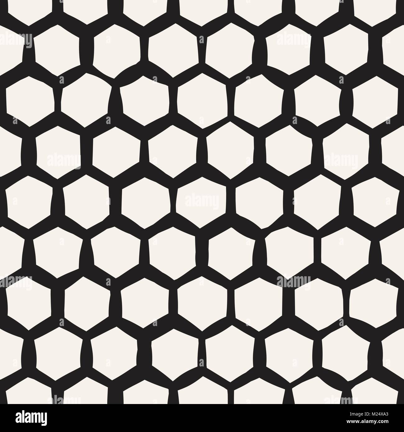 Seamless abstract hand drawn pattern. Vector freehand lines background ...