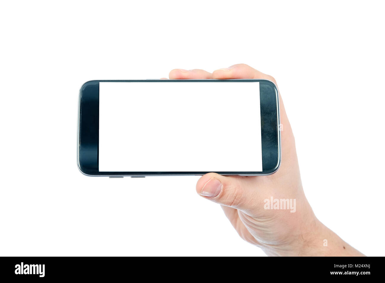 Touch screen smartphone in Cut Out Stock Images & Pictures - Alamy