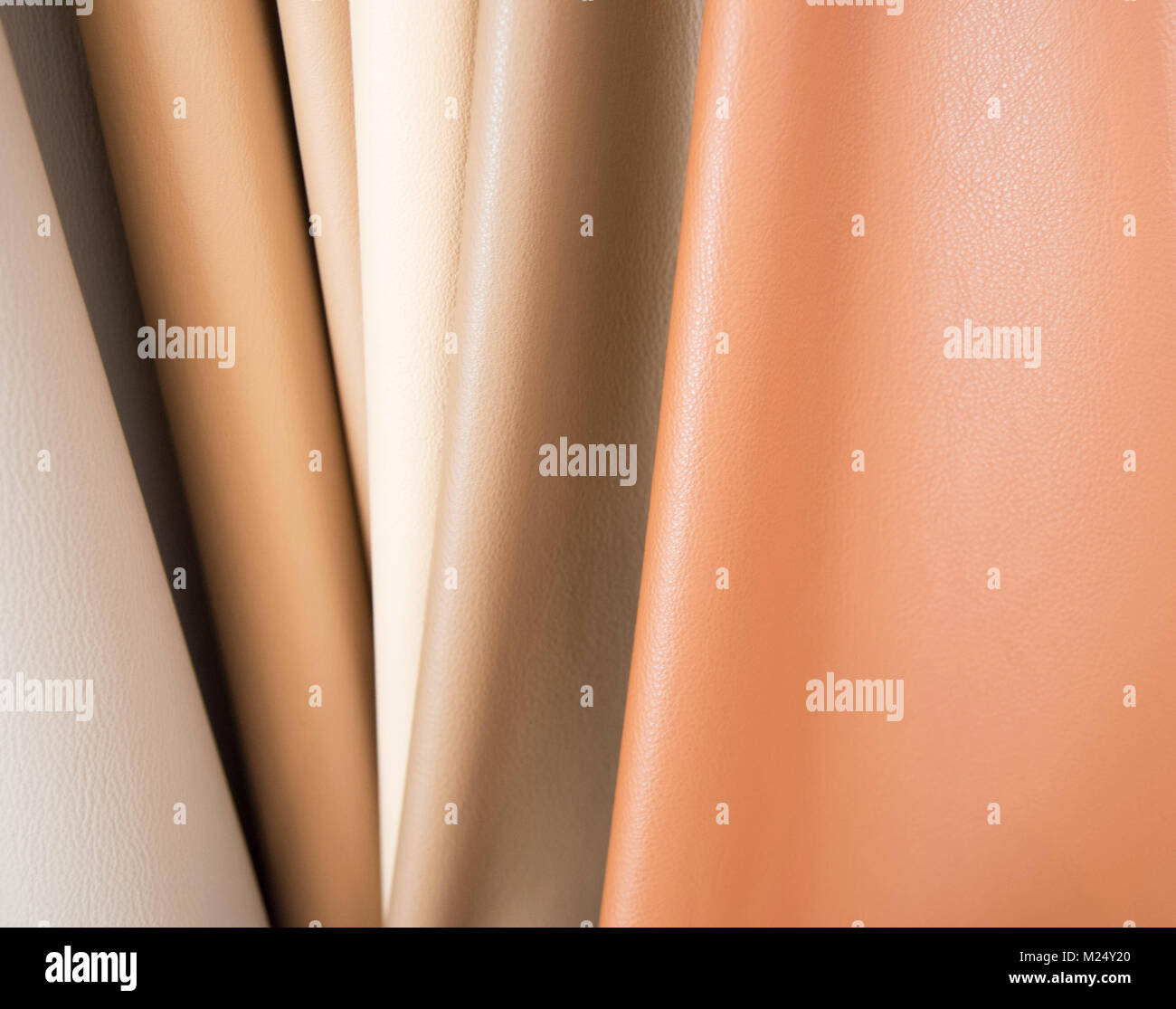 Color palette sample of leather material as a background Stock Photo ...