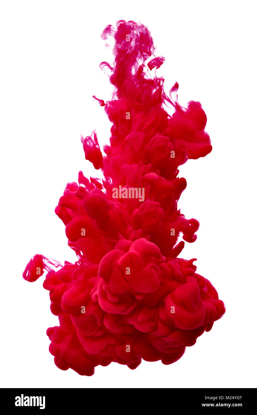 paint in water Stock Photo - Alamy