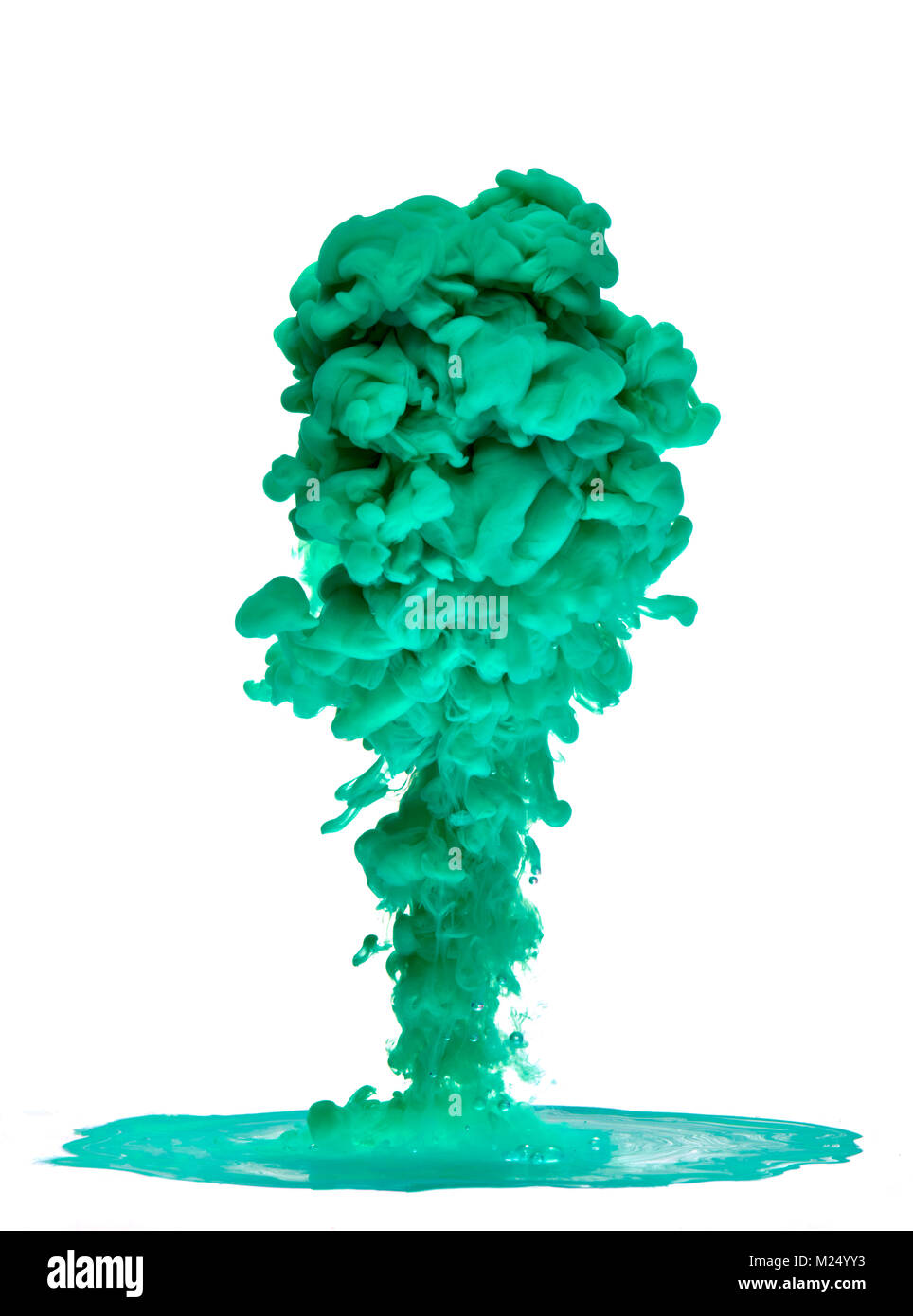 Pouring watercolor Cut Out Stock Images & Pictures - Alamy