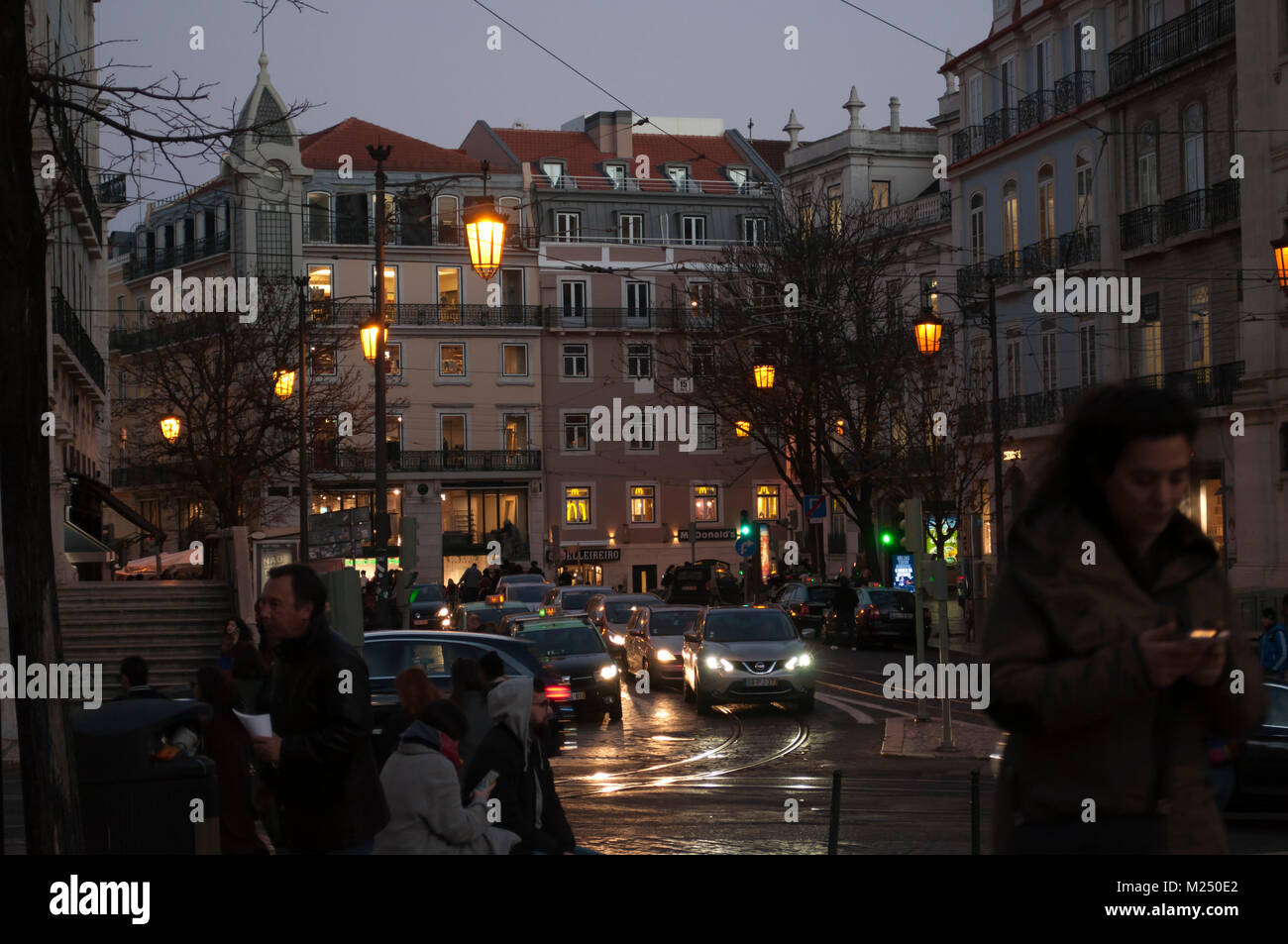 Largo do chiado lisboa hi-res stock photography and images - Alamy