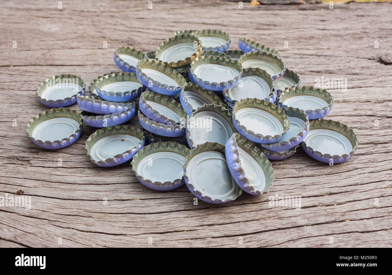 Beer caps on light hi-res stock photography and images - Alamy