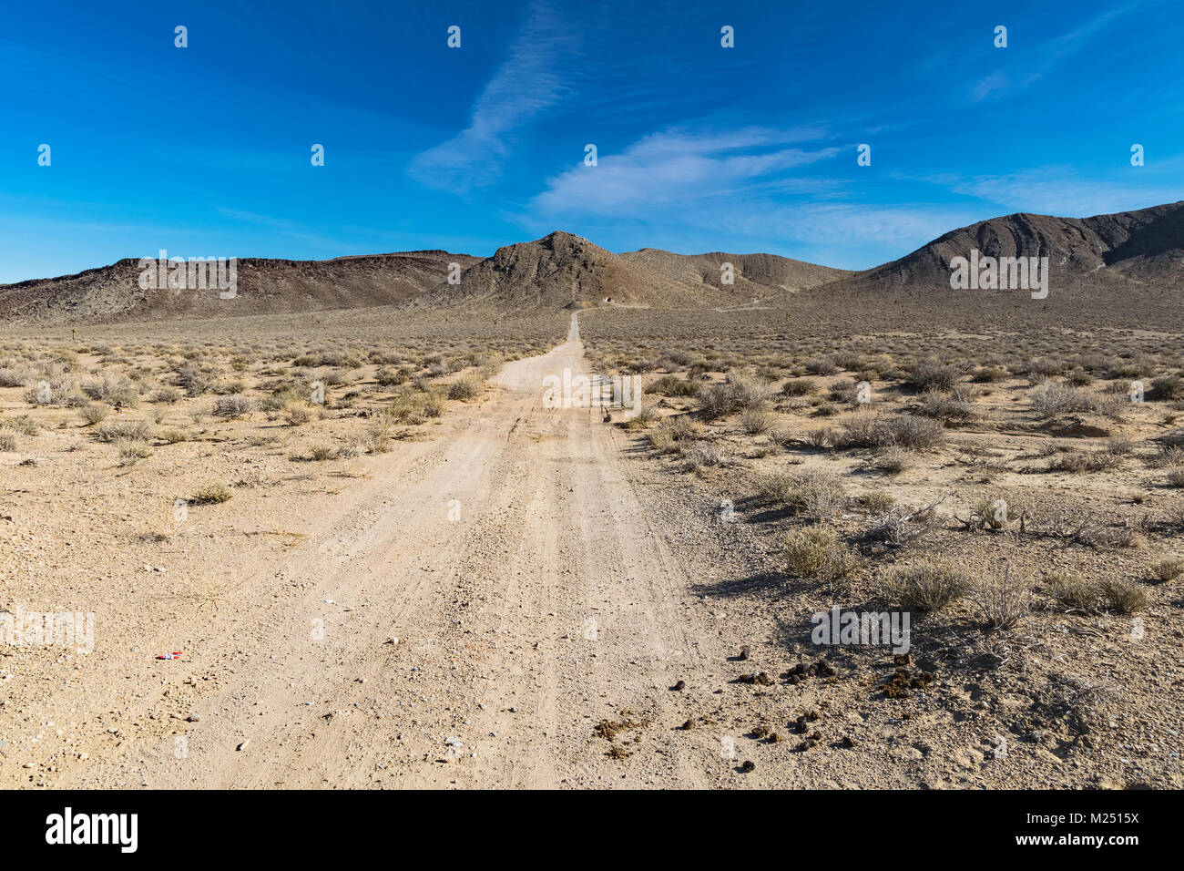 Scenic picture of the beautiful horizon in Arizona desert, USA Stock ...