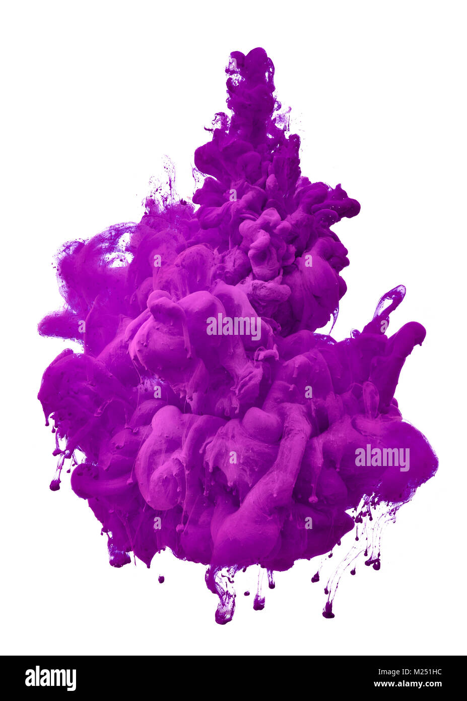 paint in water Stock Photo - Alamy