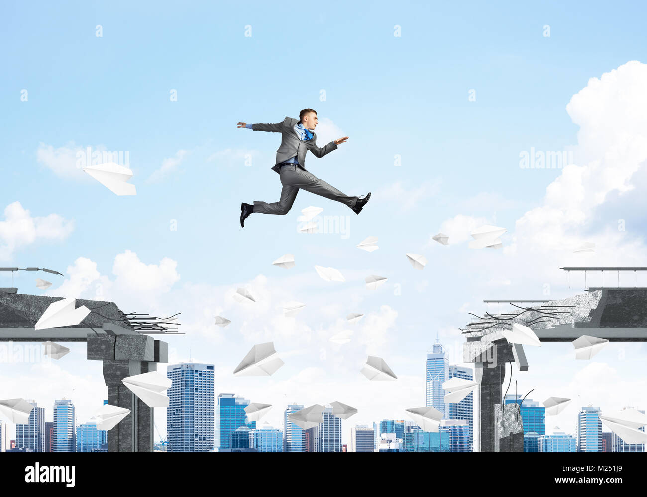 Problem and difficulties overcoming concept Stock Photo - Alamy