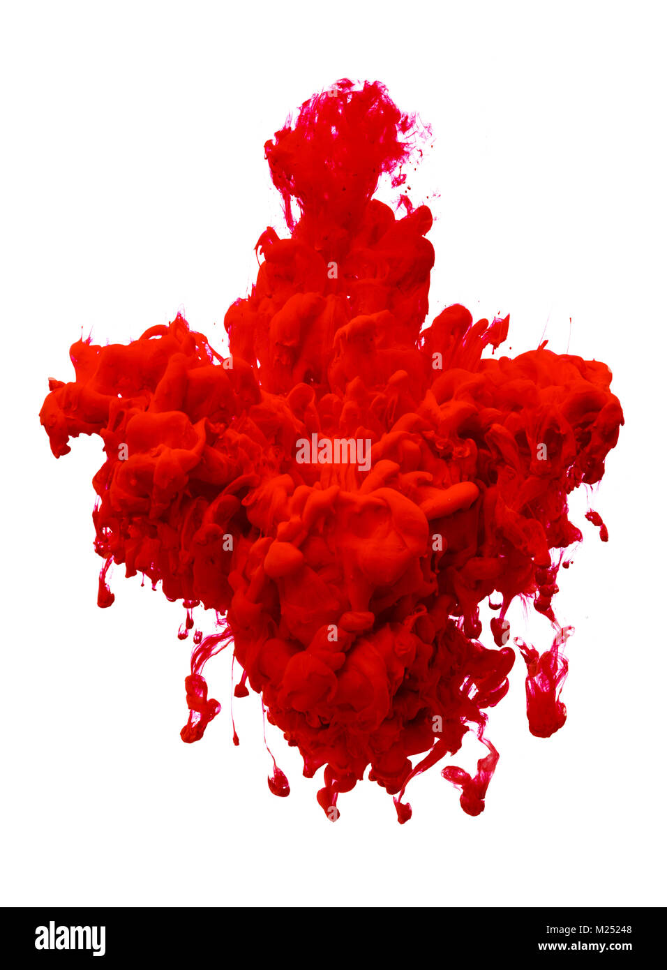 paint in water Stock Photo - Alamy