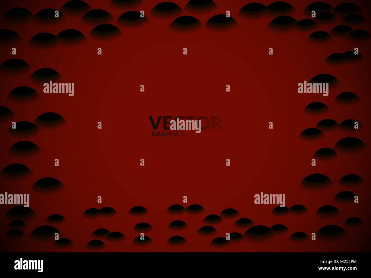 Abstract background with dark fading spheres elements Stock Vector ...